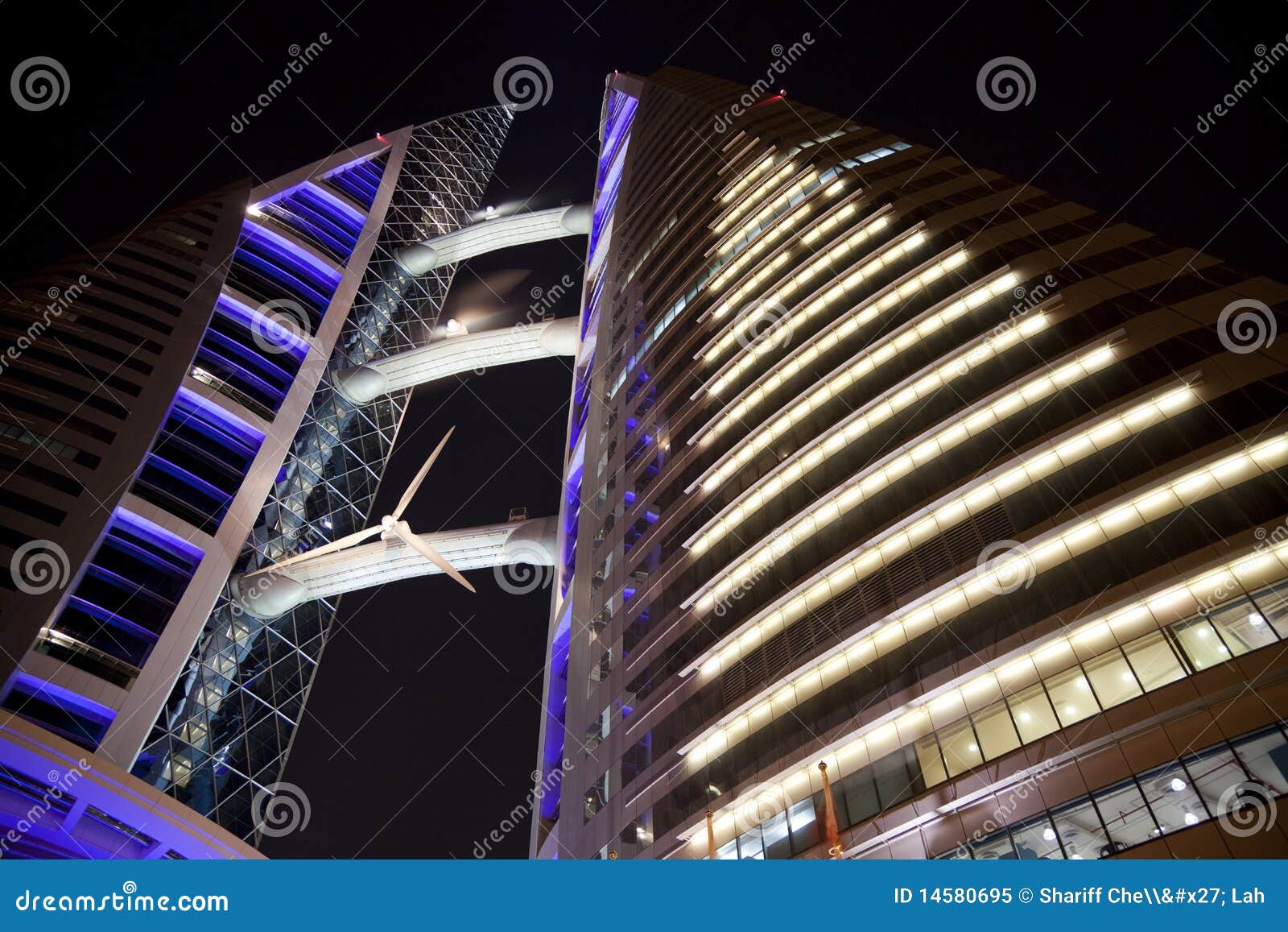 The Bahrain World Trade Center Is A 240-metre-high, 50-floor, Twin ...
