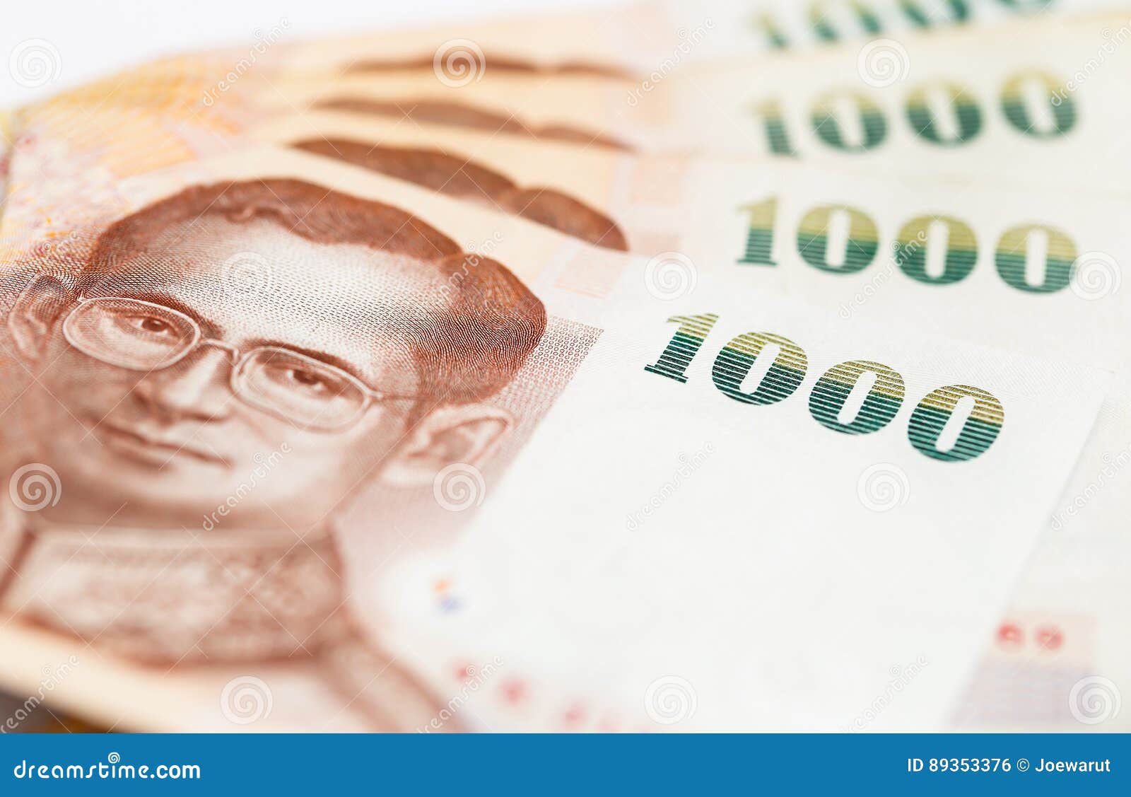 1000 baht banknote stock photo. Image of note, commerce - 89353376