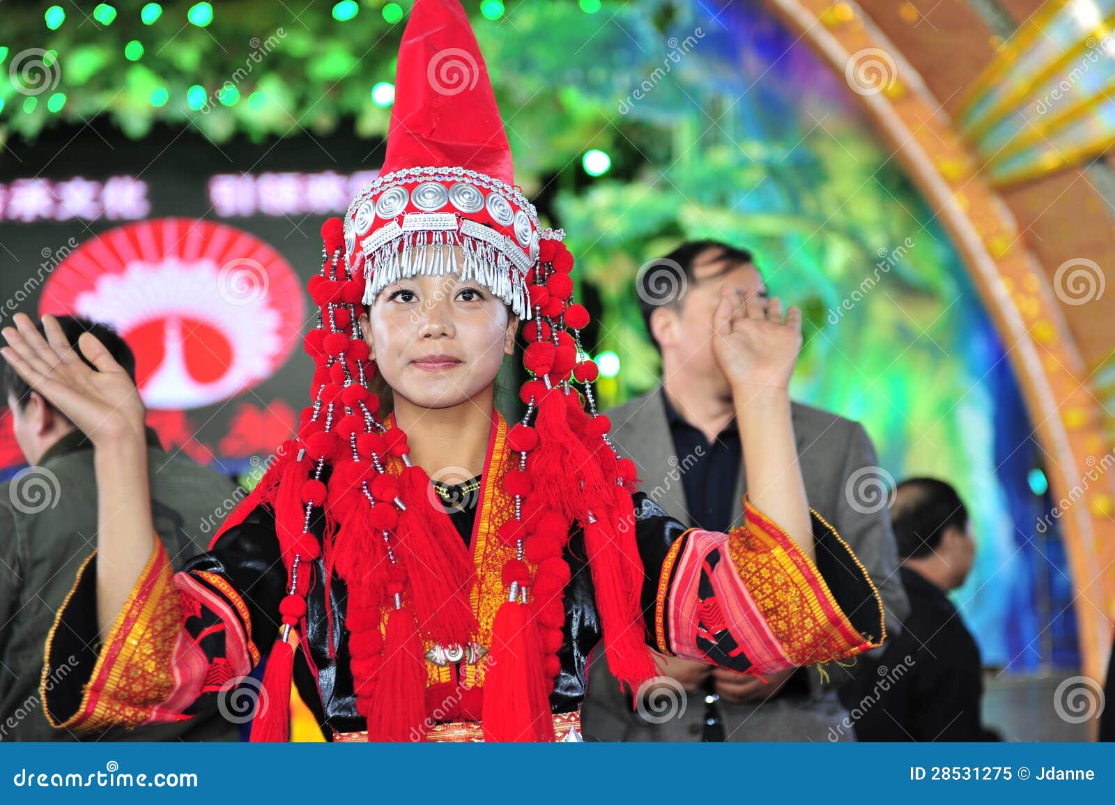 Bai Lady, China editorial image. Image of pretty, sing - 28531275