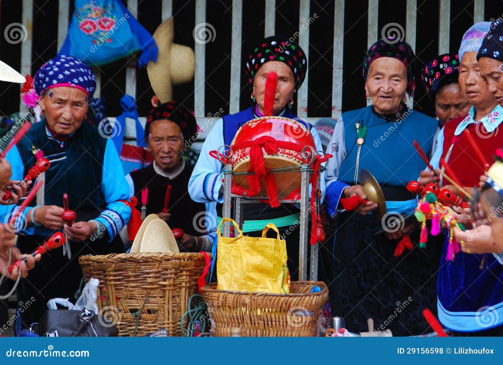 Bai People in Southwest China Editorial Stock Photo - Image of ...