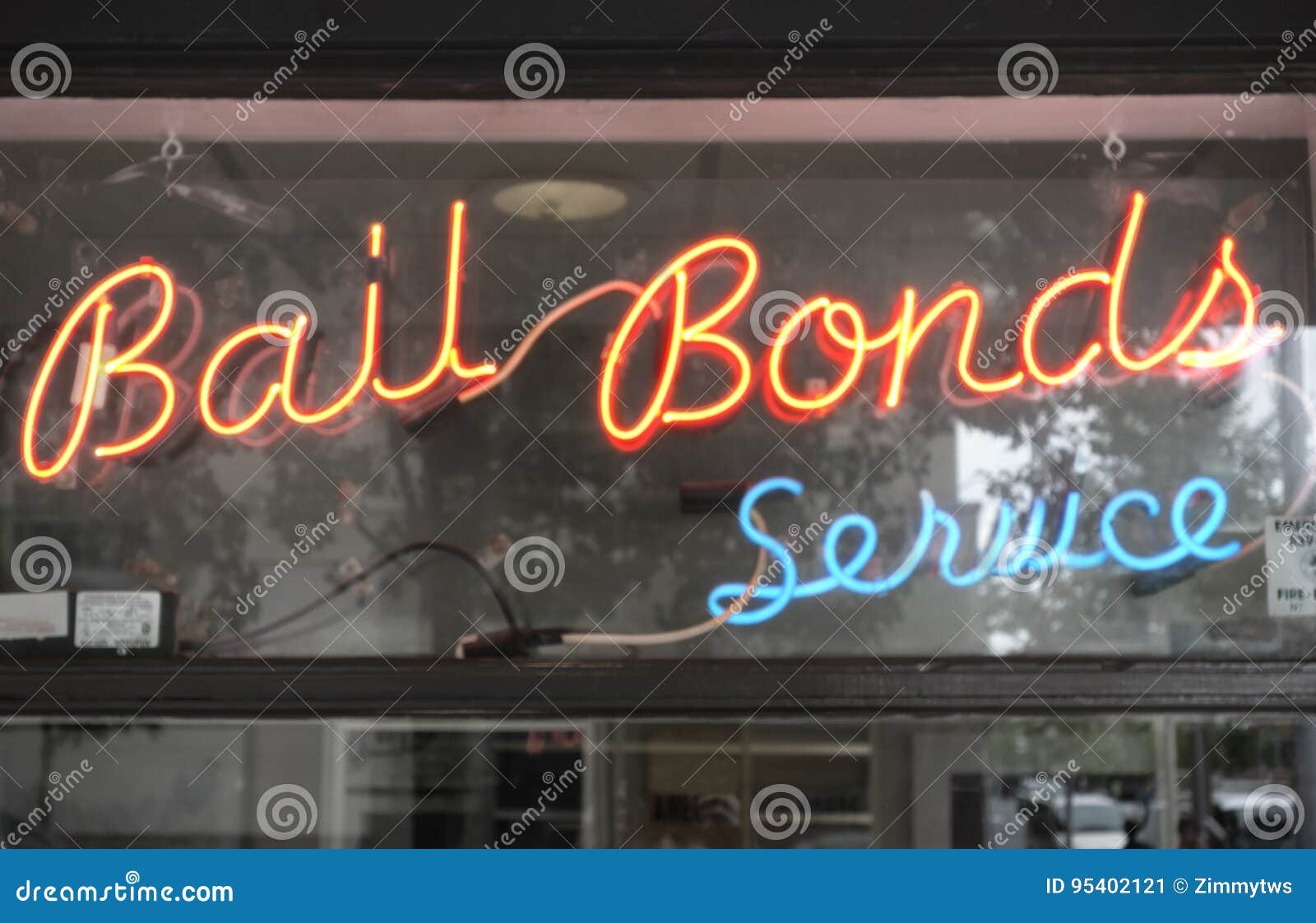 Bail bond sign stock image. Image of arrested, sign, service - 95402121
