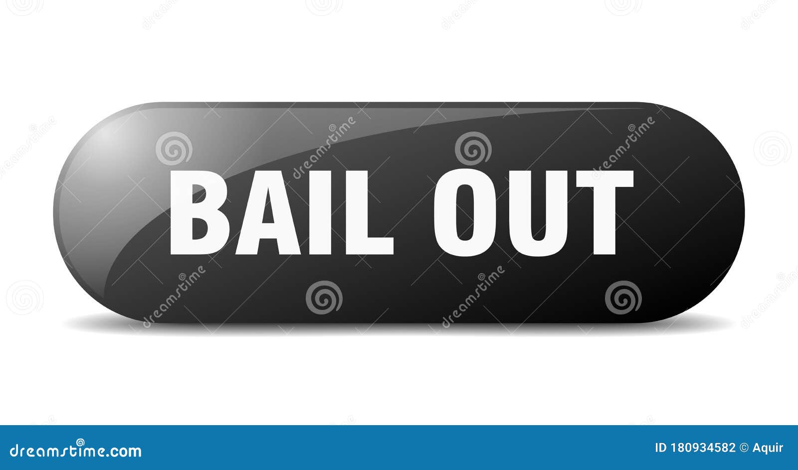 Bail Out Button. Bail Out Sign. Key. Push Button Stock Vector ...