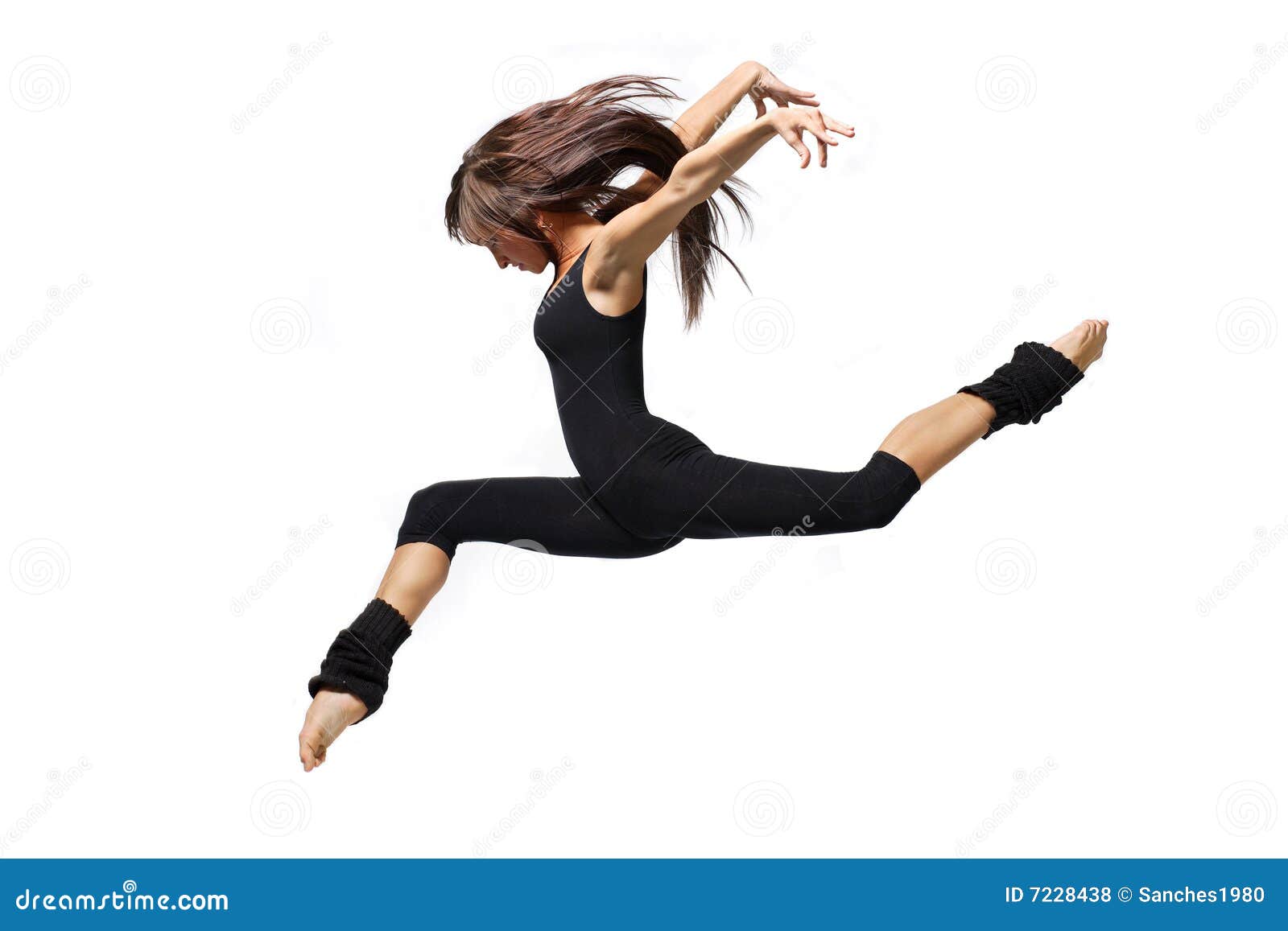 Bailarín foto de archivo. Imagen de aptitud, estilo, muchacha - 7228438