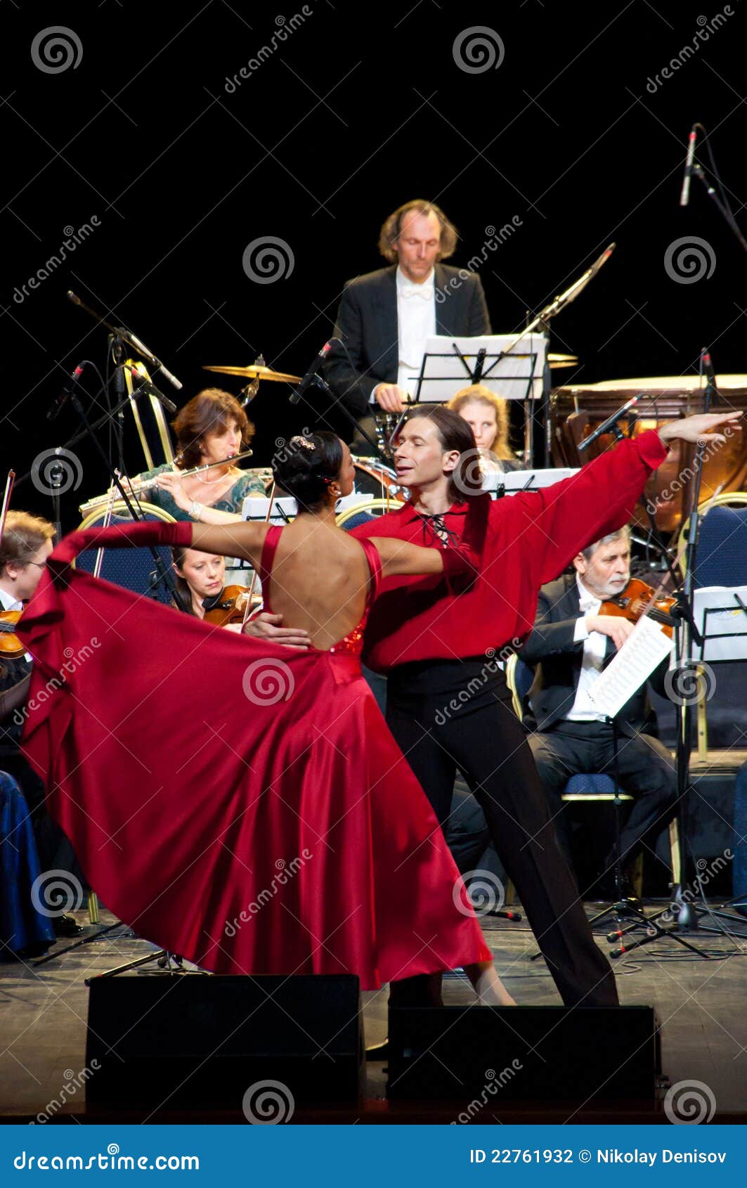 Bailarines fotografía editorial. Imagen de cara, hola - 22761932