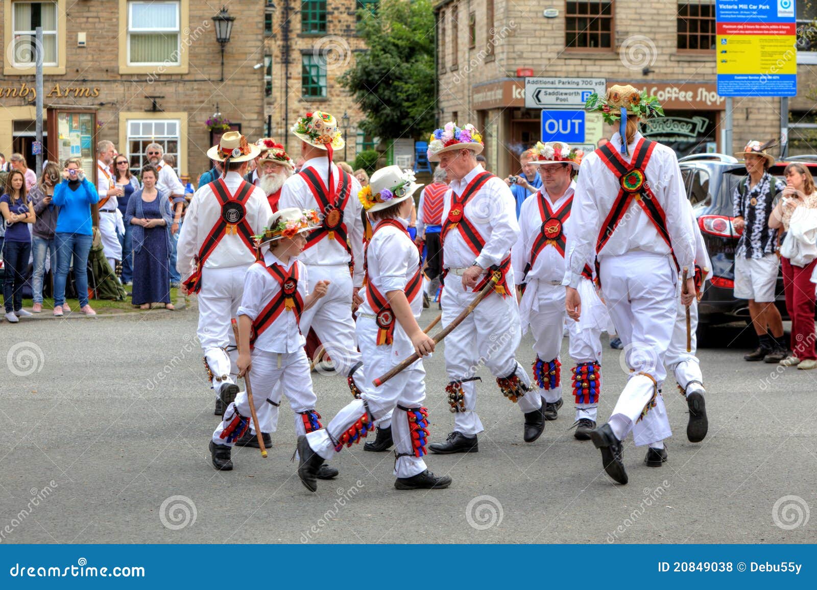 Bailarines de Morris foto de archivo editorial. Imagen de concierto ...