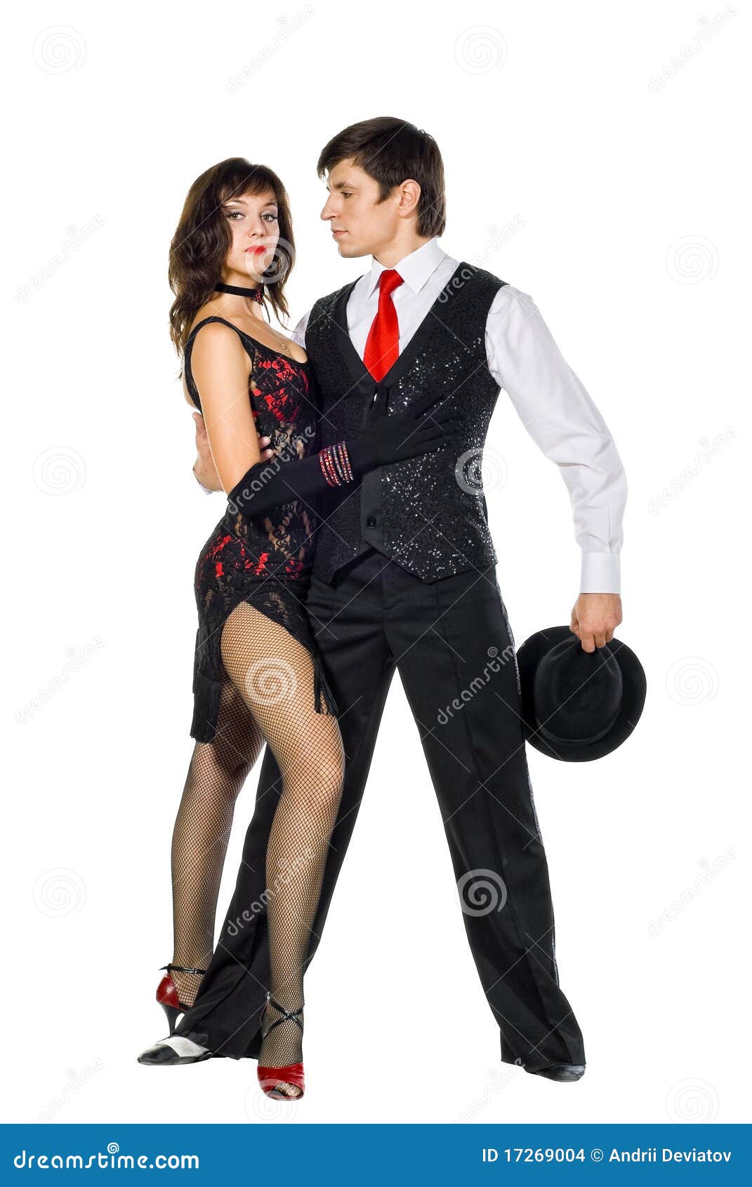 Bailarines Del Tango De La Elegancia Foto de archivo - Imagen: 17269004