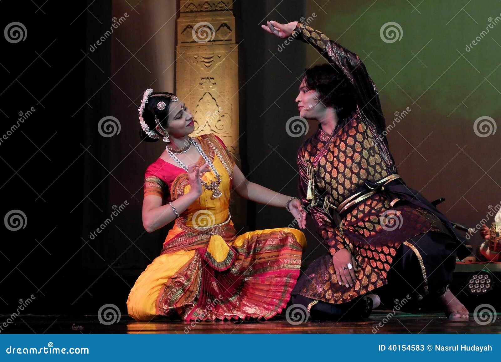 Baile de la India foto de archivo editorial. Imagen de cultura - 40154583