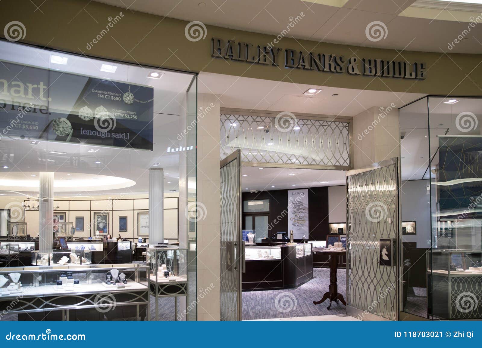 Bailey Banks & Biddle Store Front Editorial Photo - Image of design ...