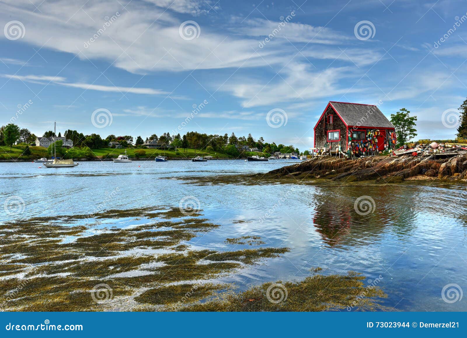 Bailey Island - Maine stock photo. Image of island, country - 73023944