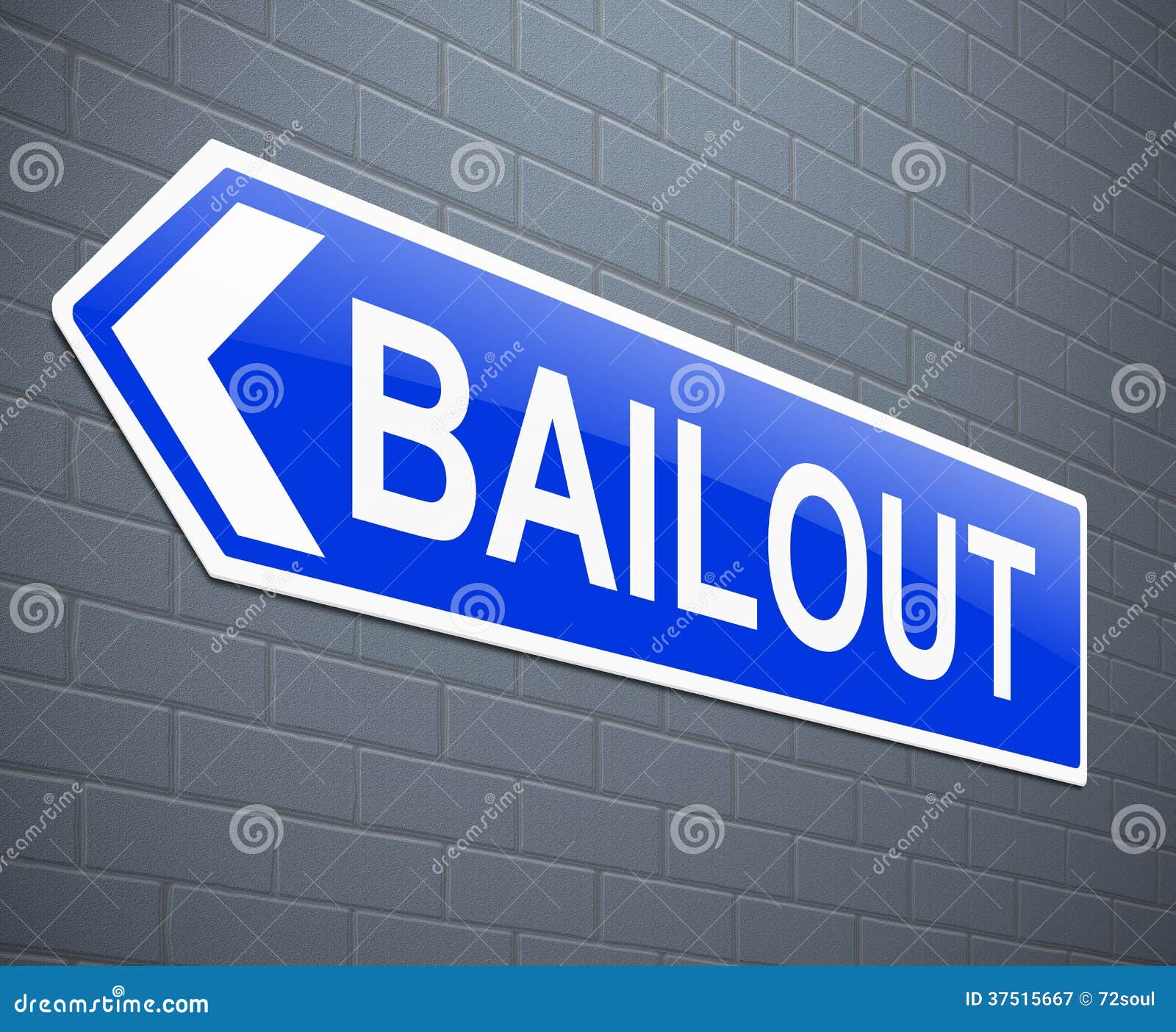 Bailout concept. stock illustration. Illustration of economy - 37515667