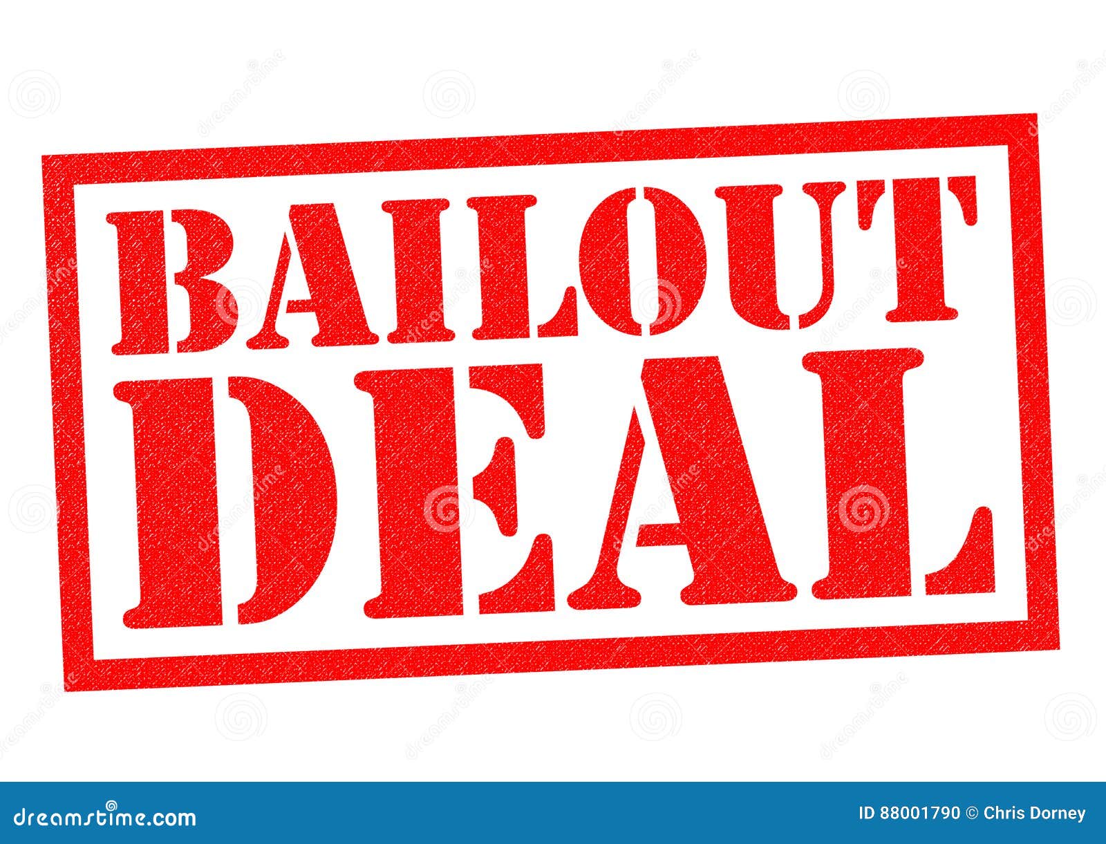 BAILOUT DEAL stock illustration. Illustration of bail - 88001790