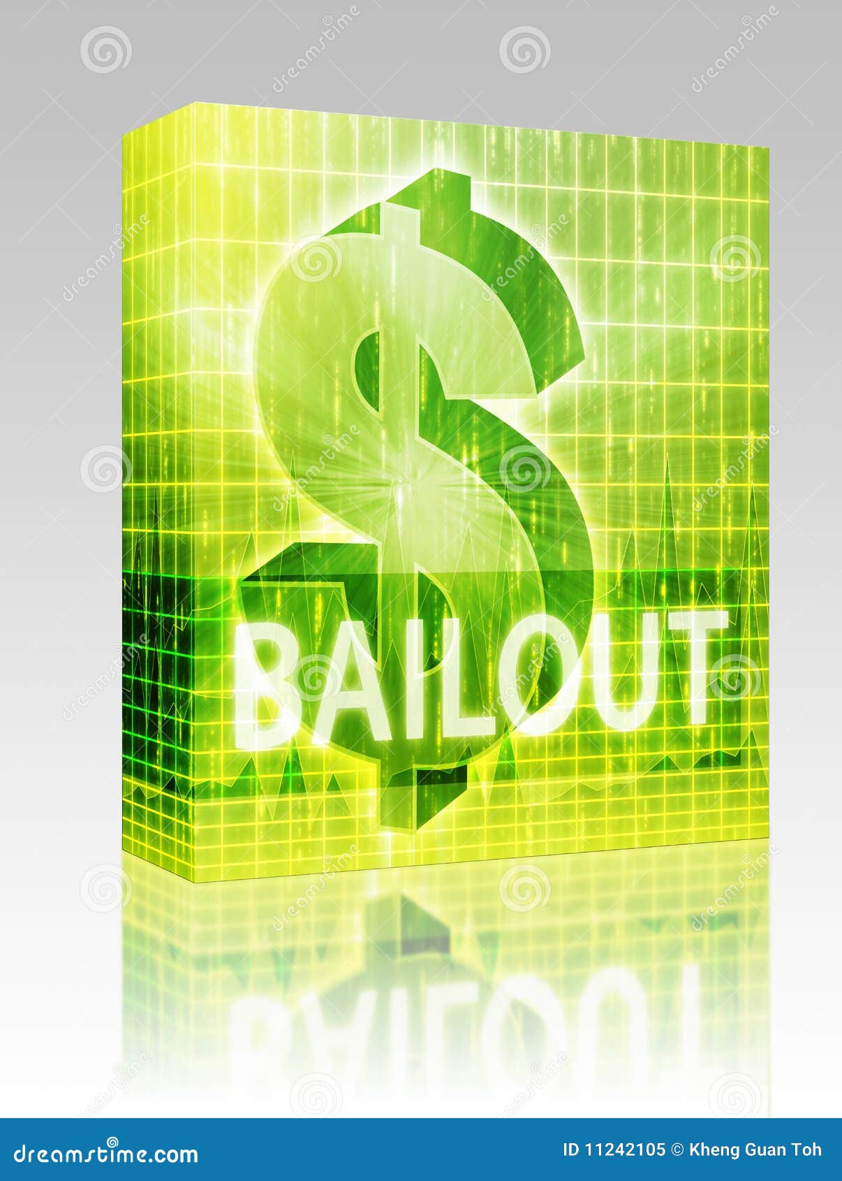 Bailout Finance Illustration Box Package Stock Illustration ...