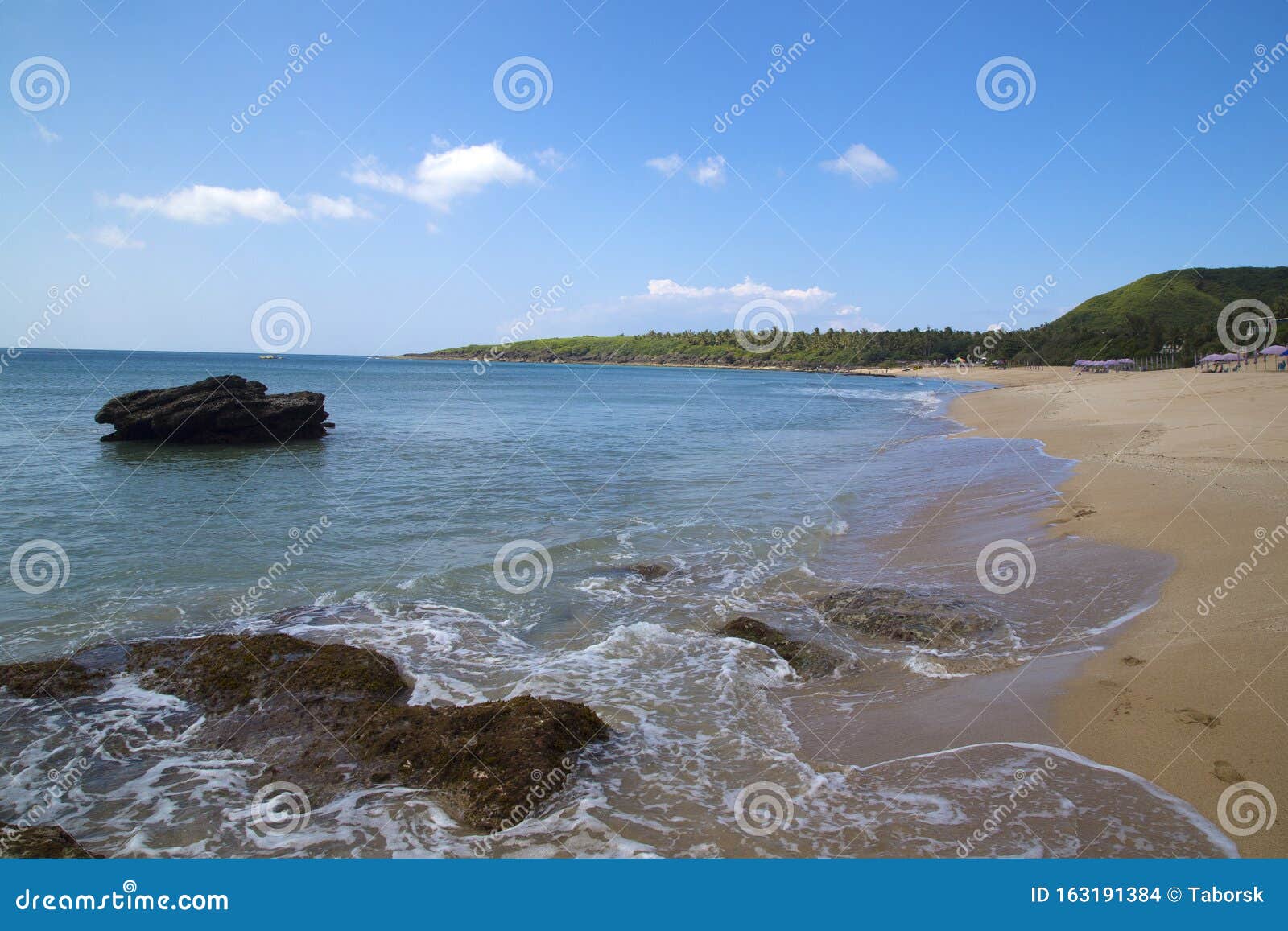 Baishawan Beach, Kenting, Taiwan, Asia Stock Photo - Image of sand ...