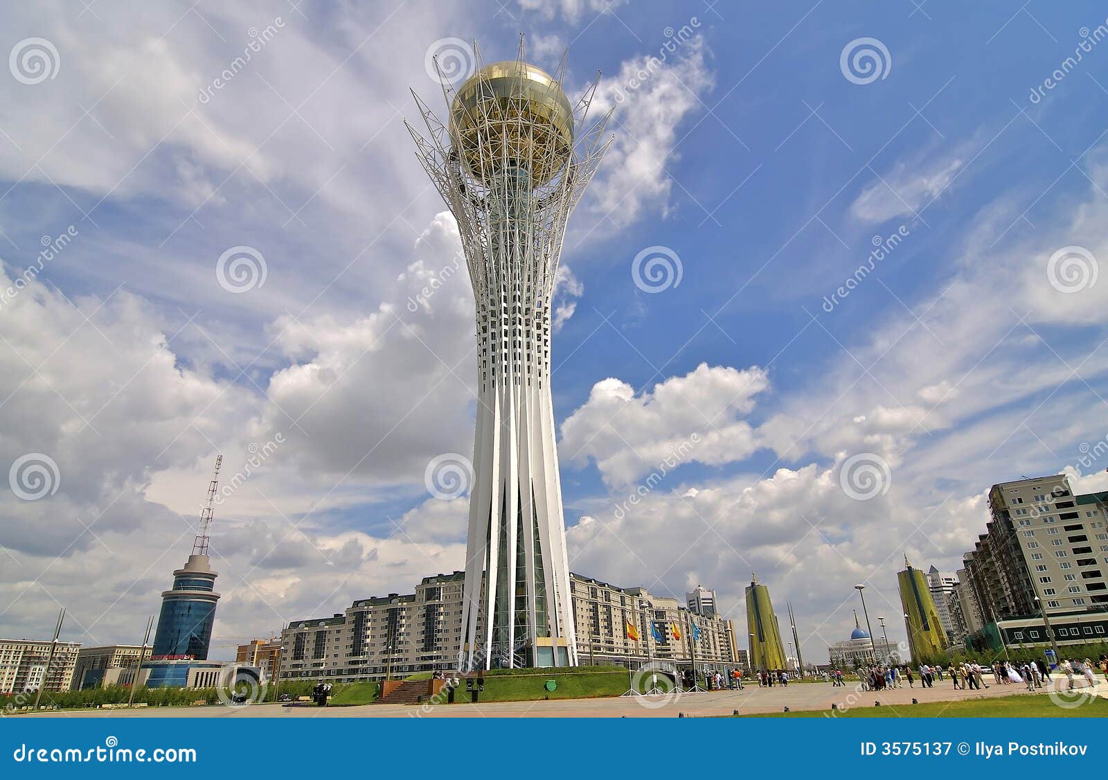 Baiterek stock image. Image of architect, botanic, cityscape - 3575137