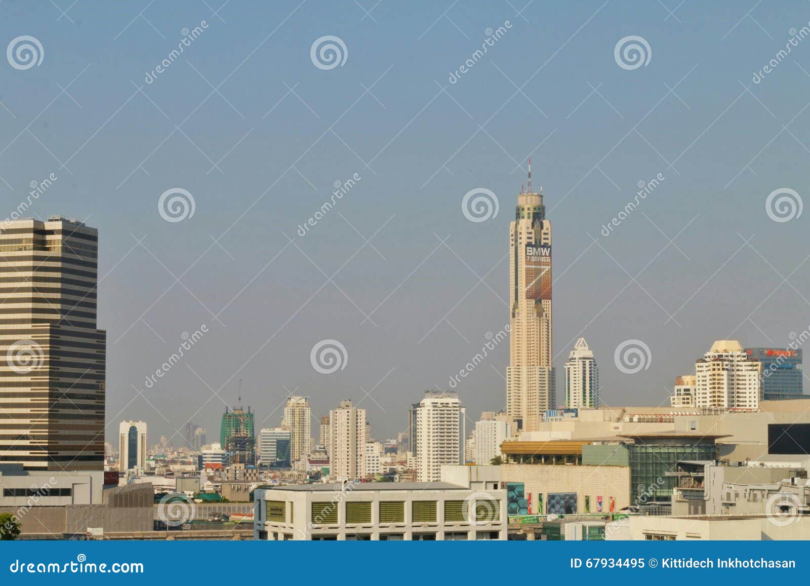 Baiyok tower editorial image. Image of building, baiyok - 67934495