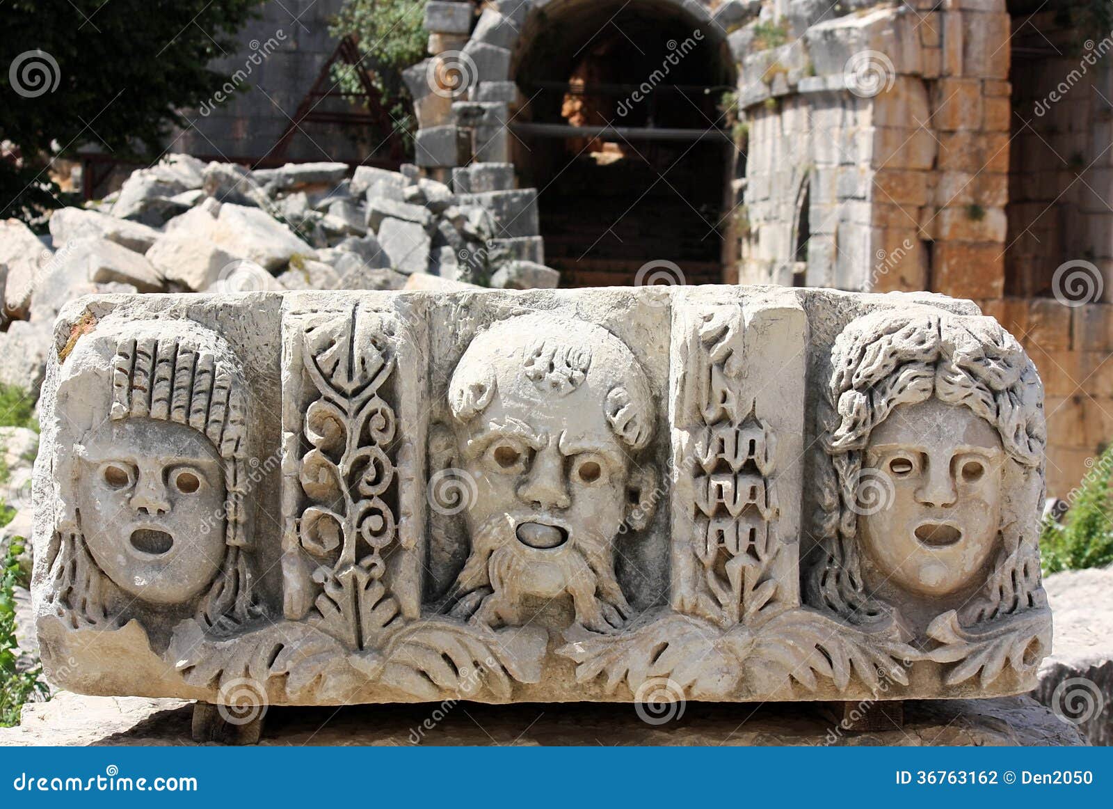 Bajorrelieve foto de archivo. Imagen de antiguo, reconstruido - 36763162