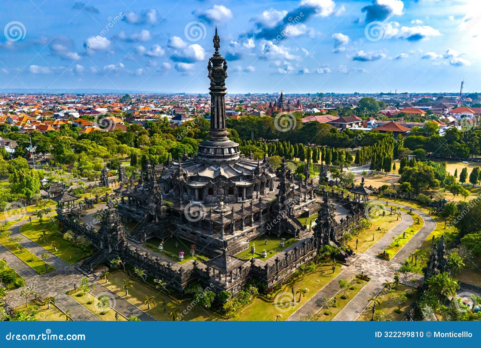 Bajra Sandhi Monument in Denpasar, Bali, Indonesia Stock Photo - Image ...