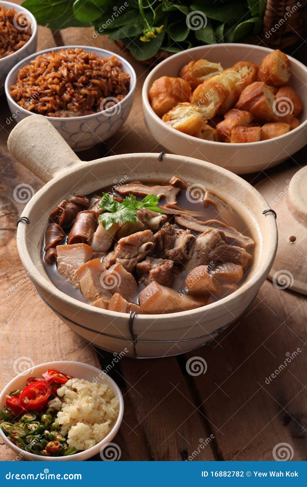 Bak kuh teh stock photo. Image of soup, chili, fuchok - 16882782