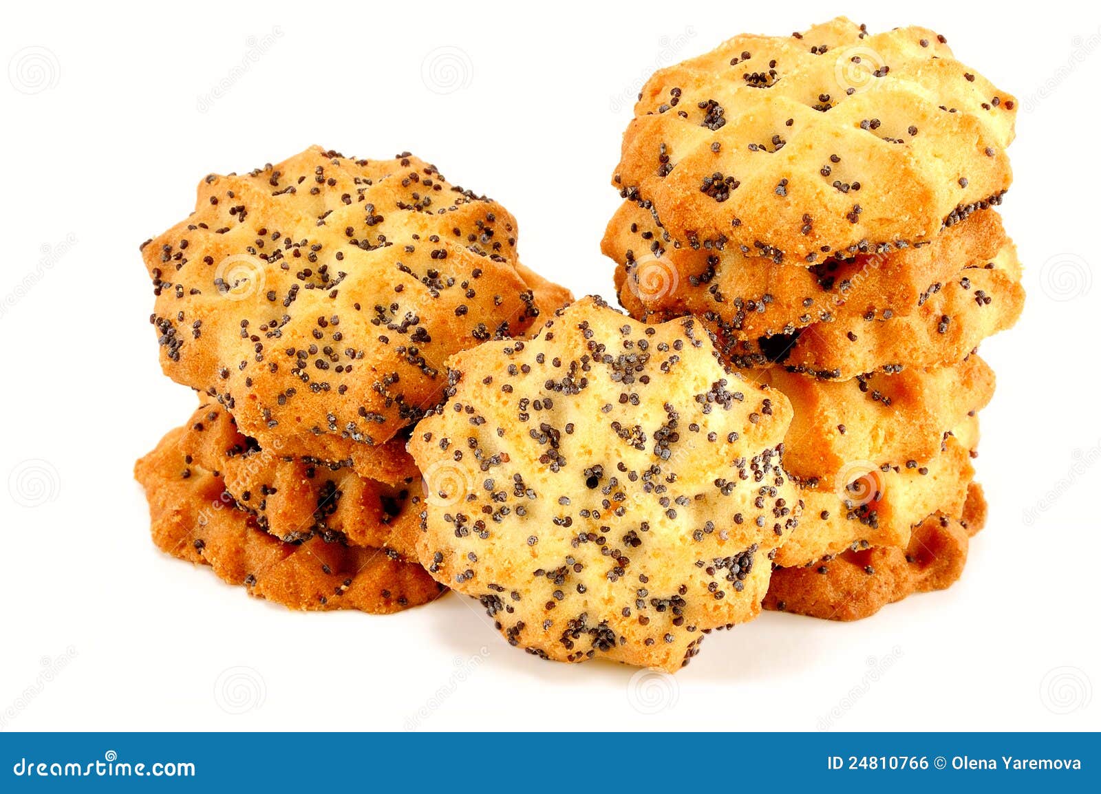 Baked biscuits stock photo. Image of gourmet, group, macro - 24810766