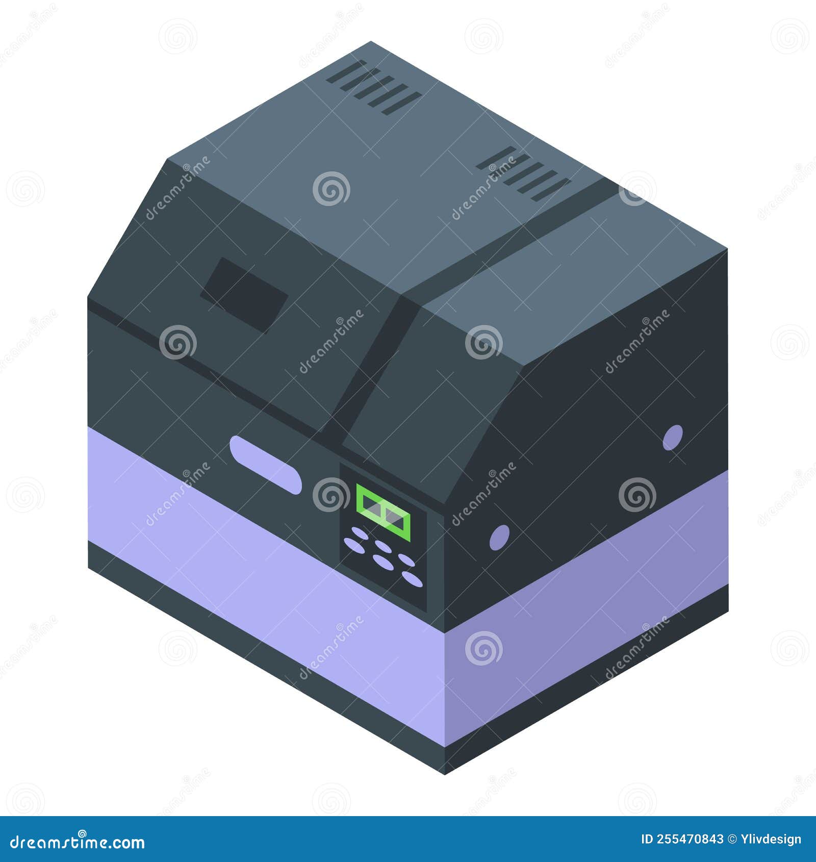 Baked Bread Icon Isometric Vector. Food Machine Stock Vector ...