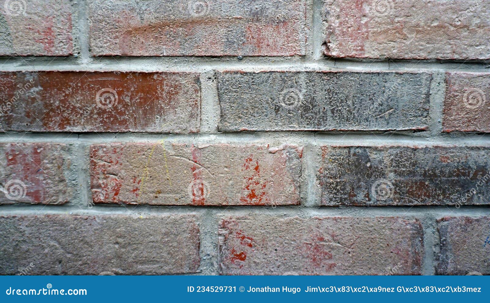 Baked Bricks Pattern Texture Background Stock Image - Image of ...
