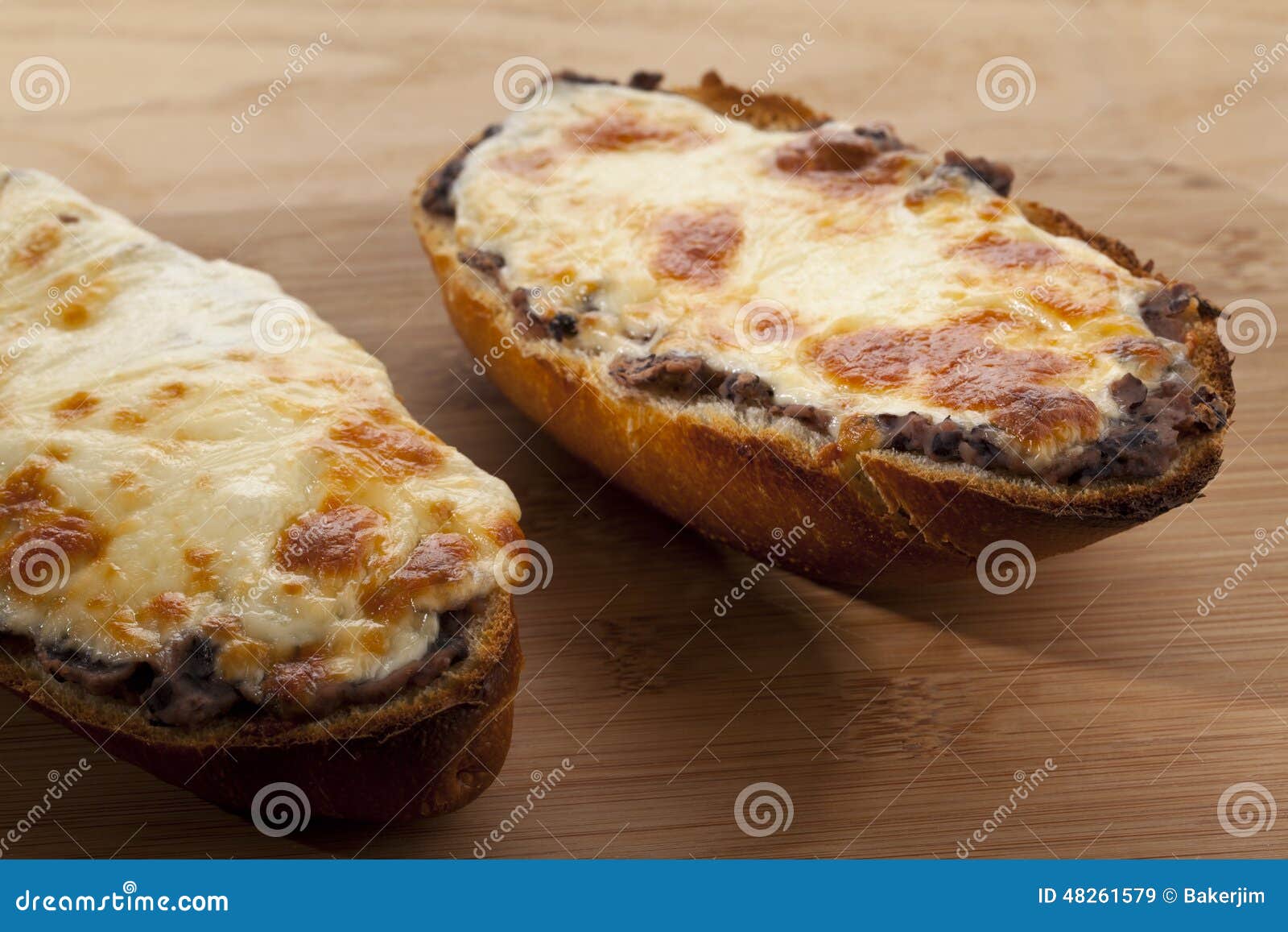 Baked cheesy roll stock image. Image of gourmet, bake - 48261579