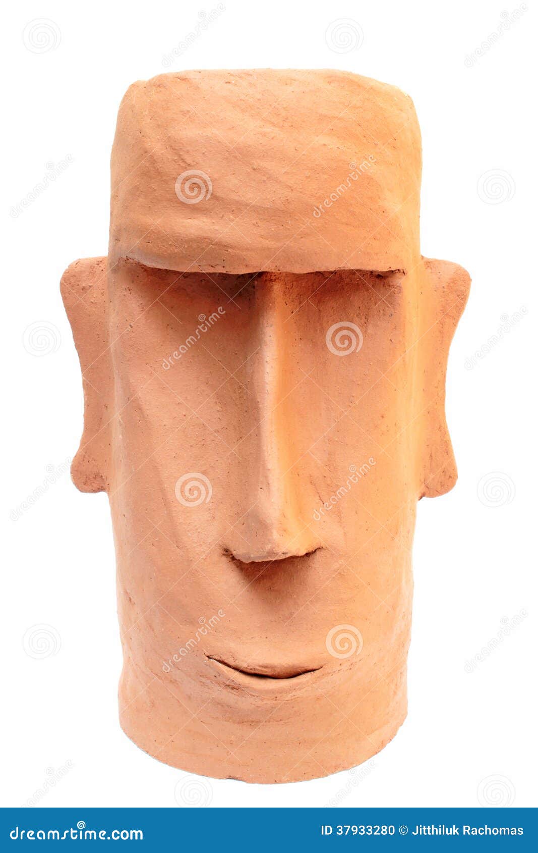 Moai Clay Model. Stock Image | CartoonDealer.com #1768081