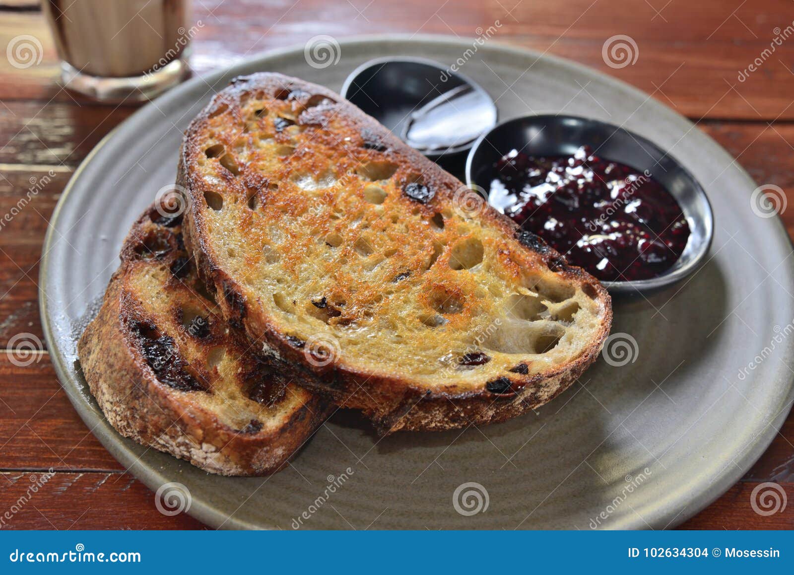 Dough toast stock photo. Image of pastly, dough, douch - 102634304