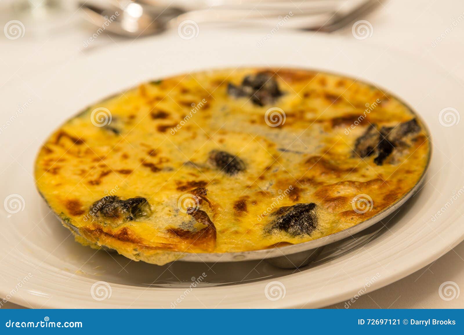 Baked Escargot stock image. Image of butter, snails, escargots - 72697121