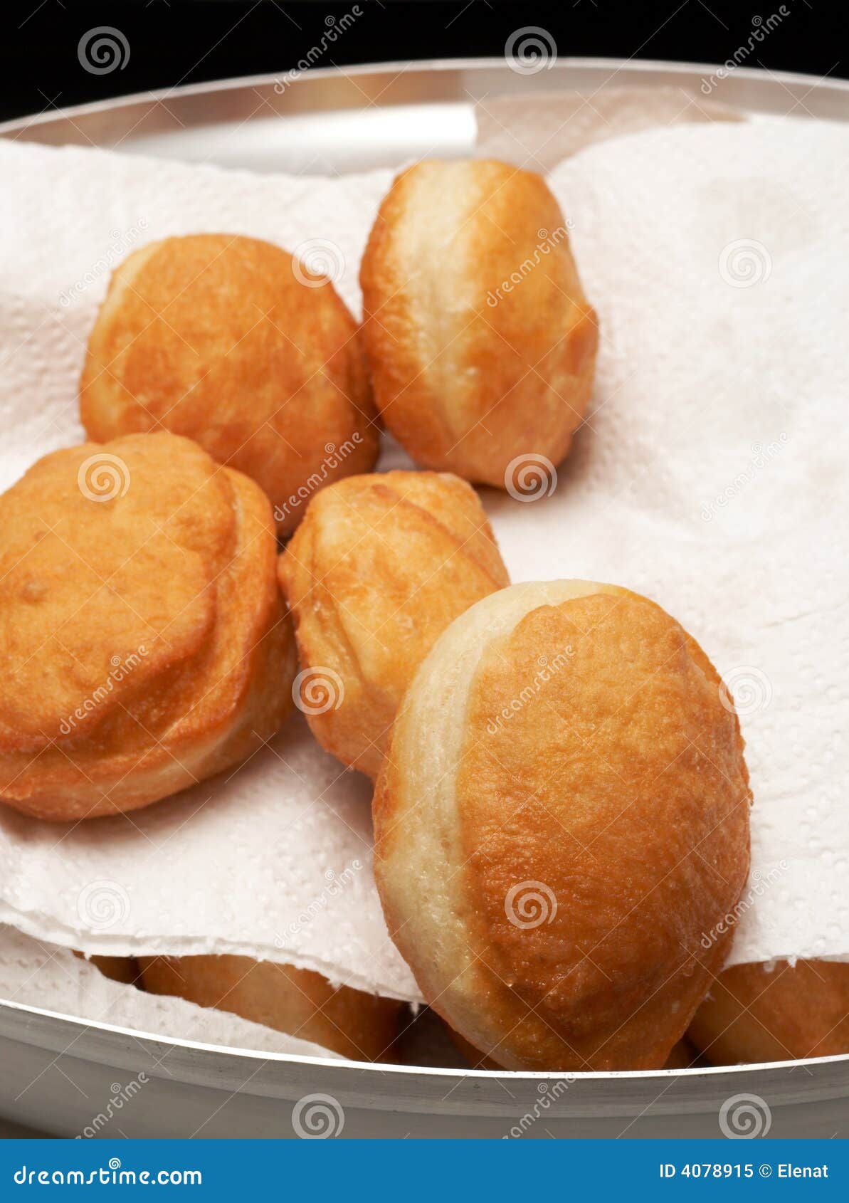 Baked Fat Cook In The Silver Dish Royalty Free Stock Photo - Image: 4078915