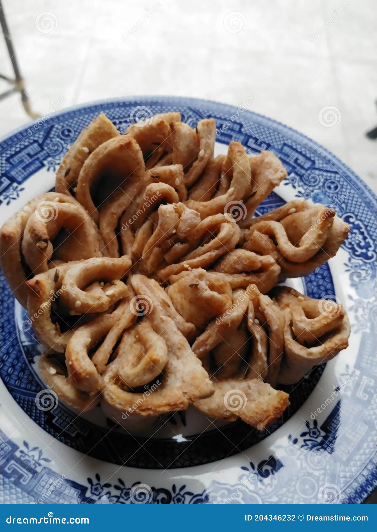 Baked good fancy stock photo. Image of plate, fancy - 204346232