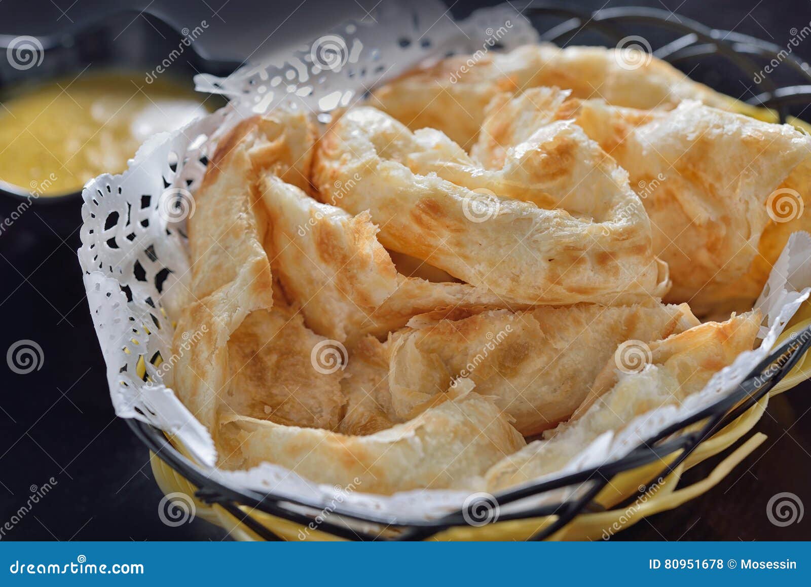 Baked Indian Naan stock photo. Image of indian, cake - 80951678