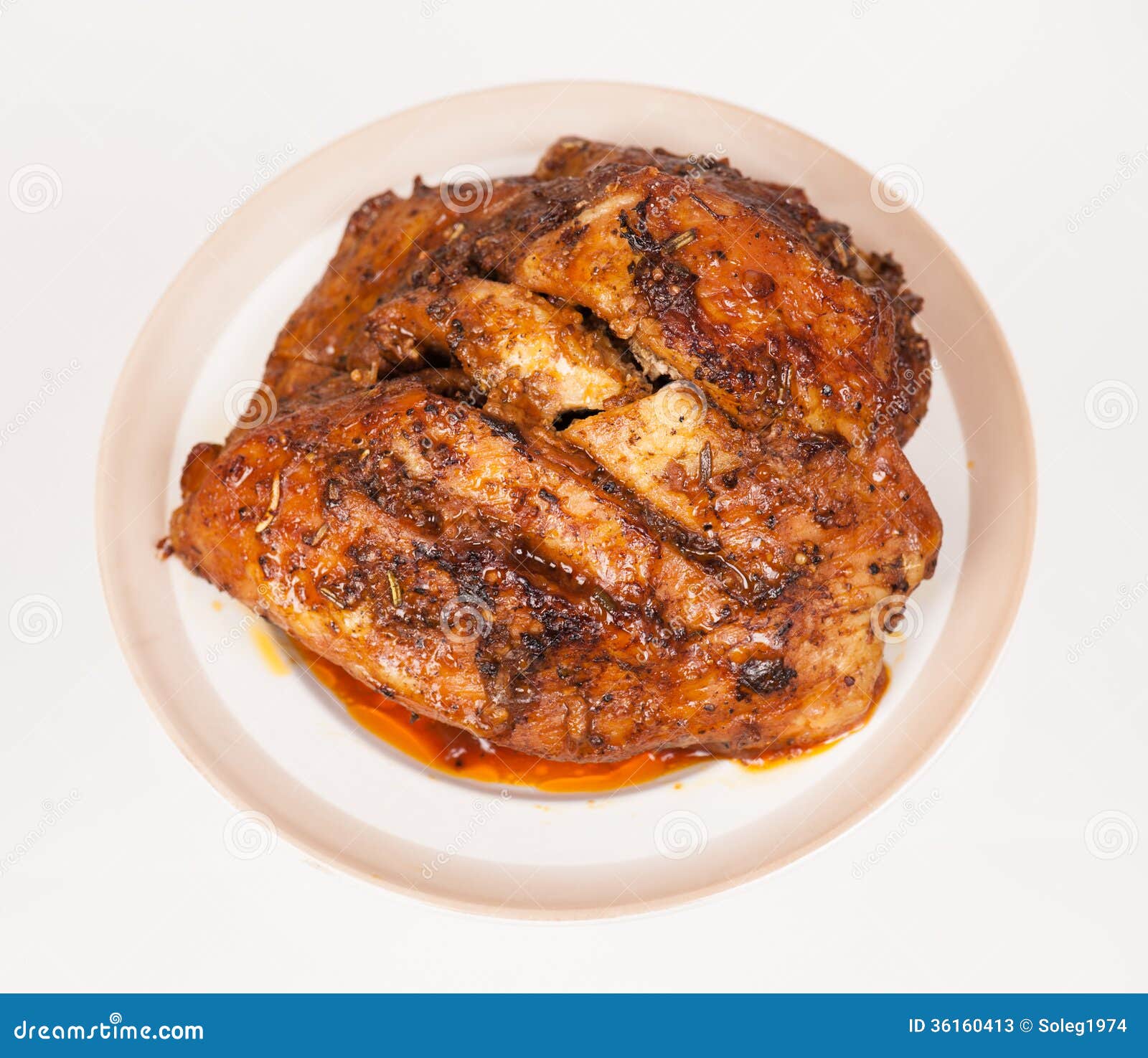 Baked meat stock image. Image of grilled, delicious, lunch - 36160413