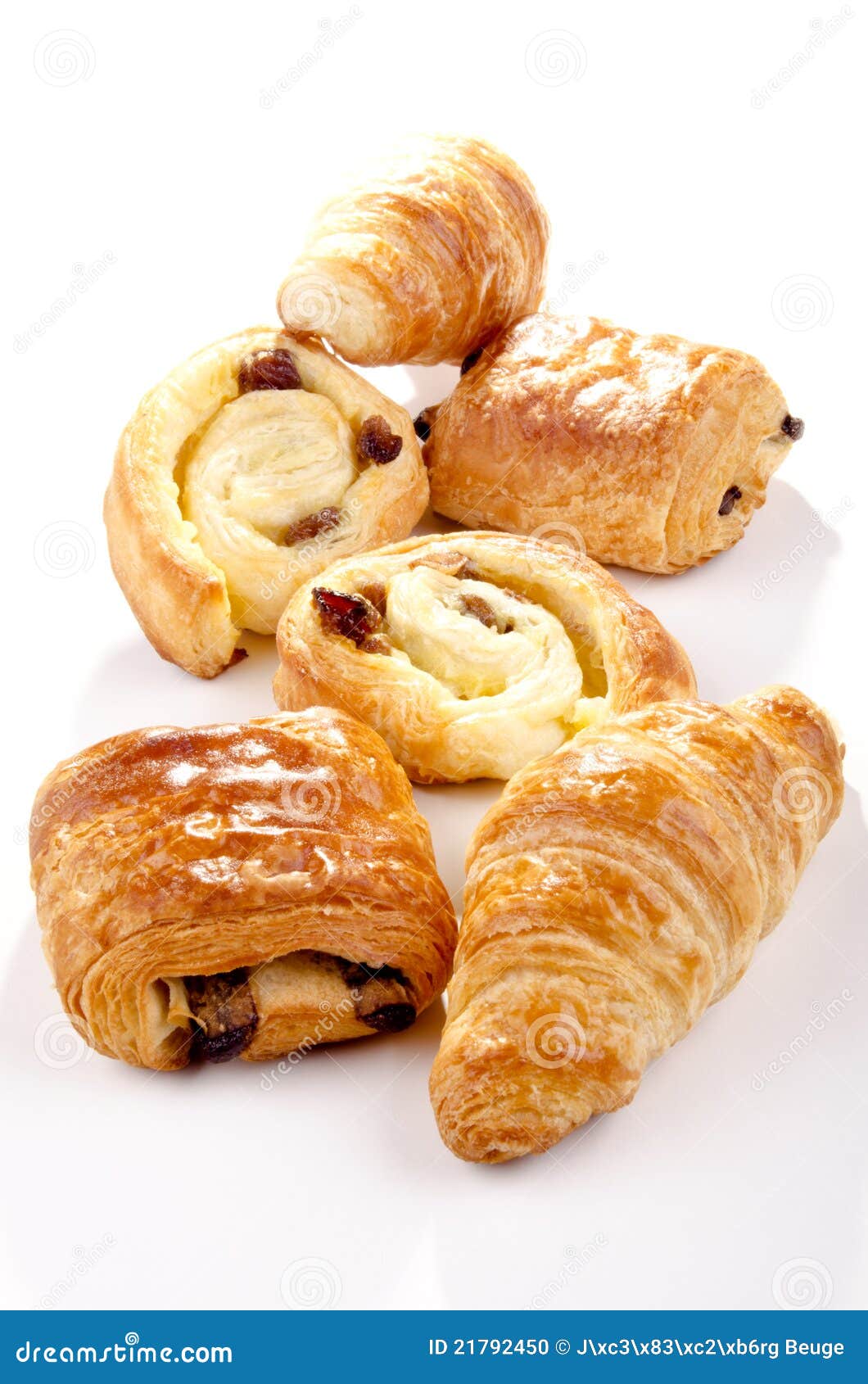 Baked pastry with raisins stock photo. Image of cuisine - 21792450