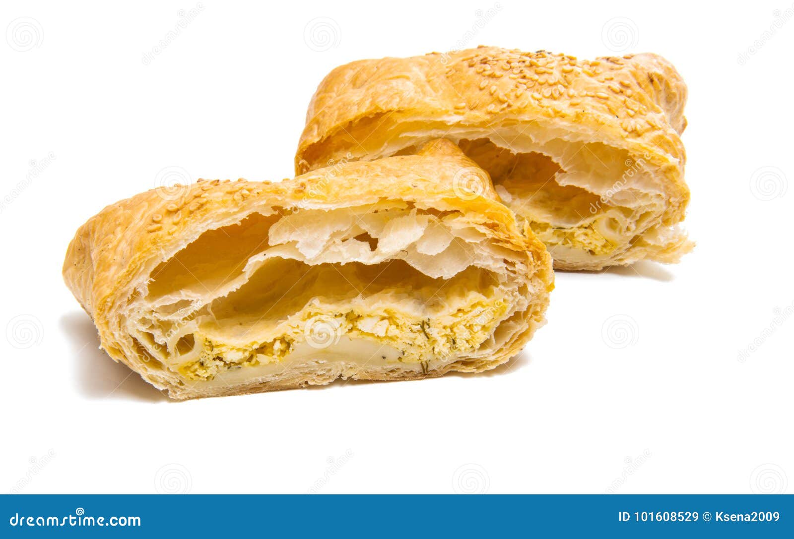 Baked pastry stock image. Image of baked, puff, white - 101608529