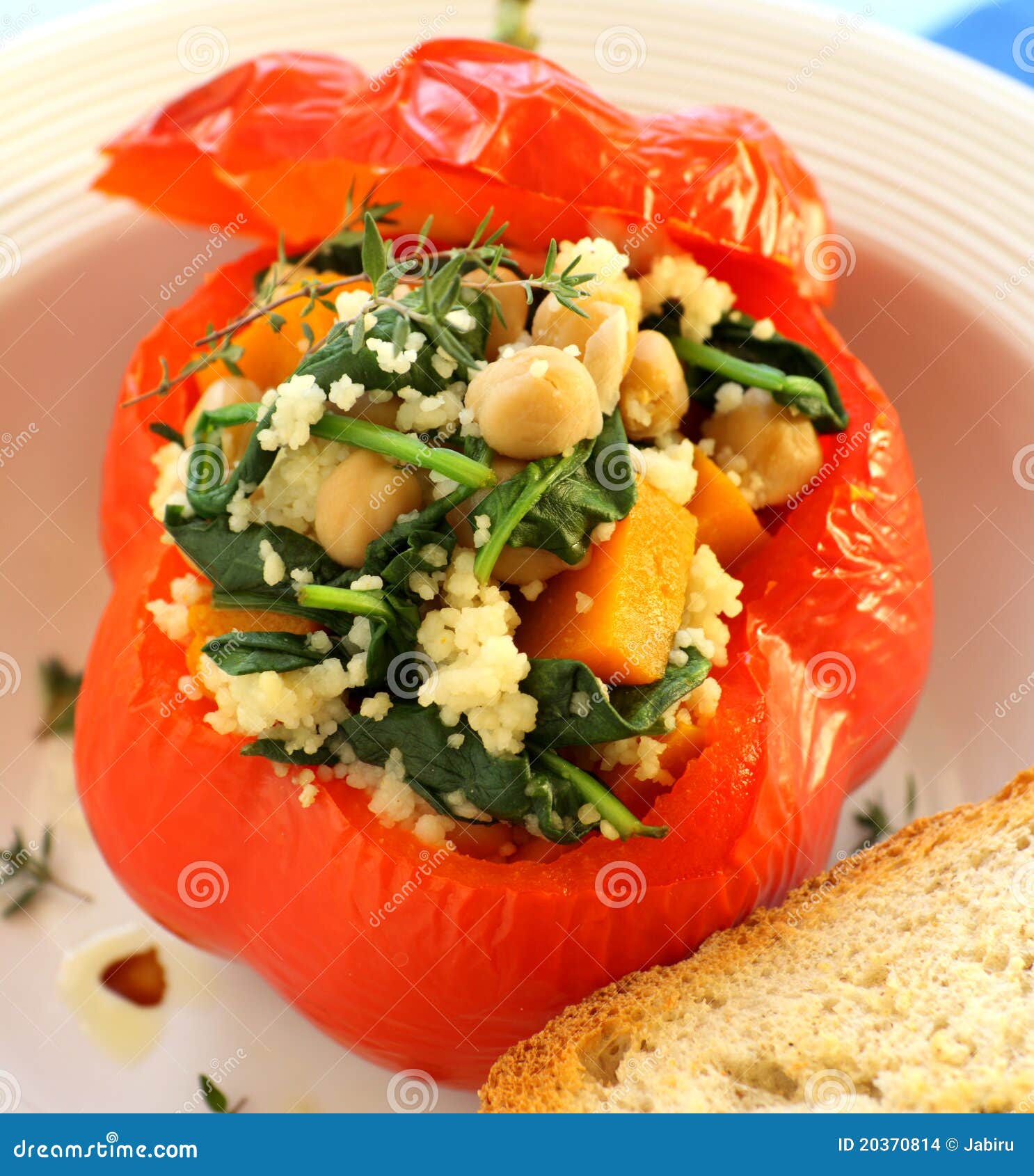 Baked Pepper stock photo. Image of capsicum, meal, food - 20370814