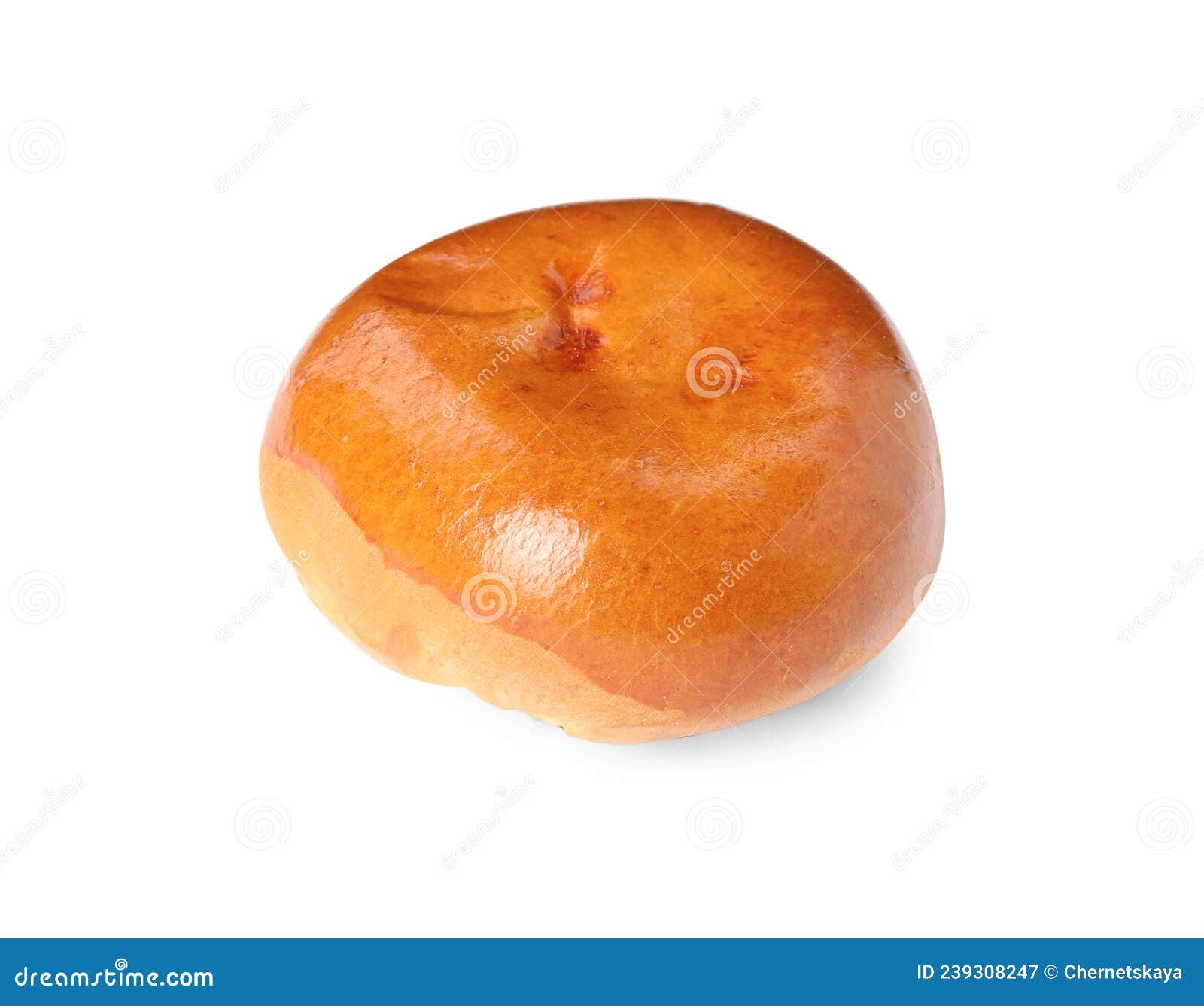 Baked Pirozhok on White Background Stock Image - Image of pirogi, dough ...