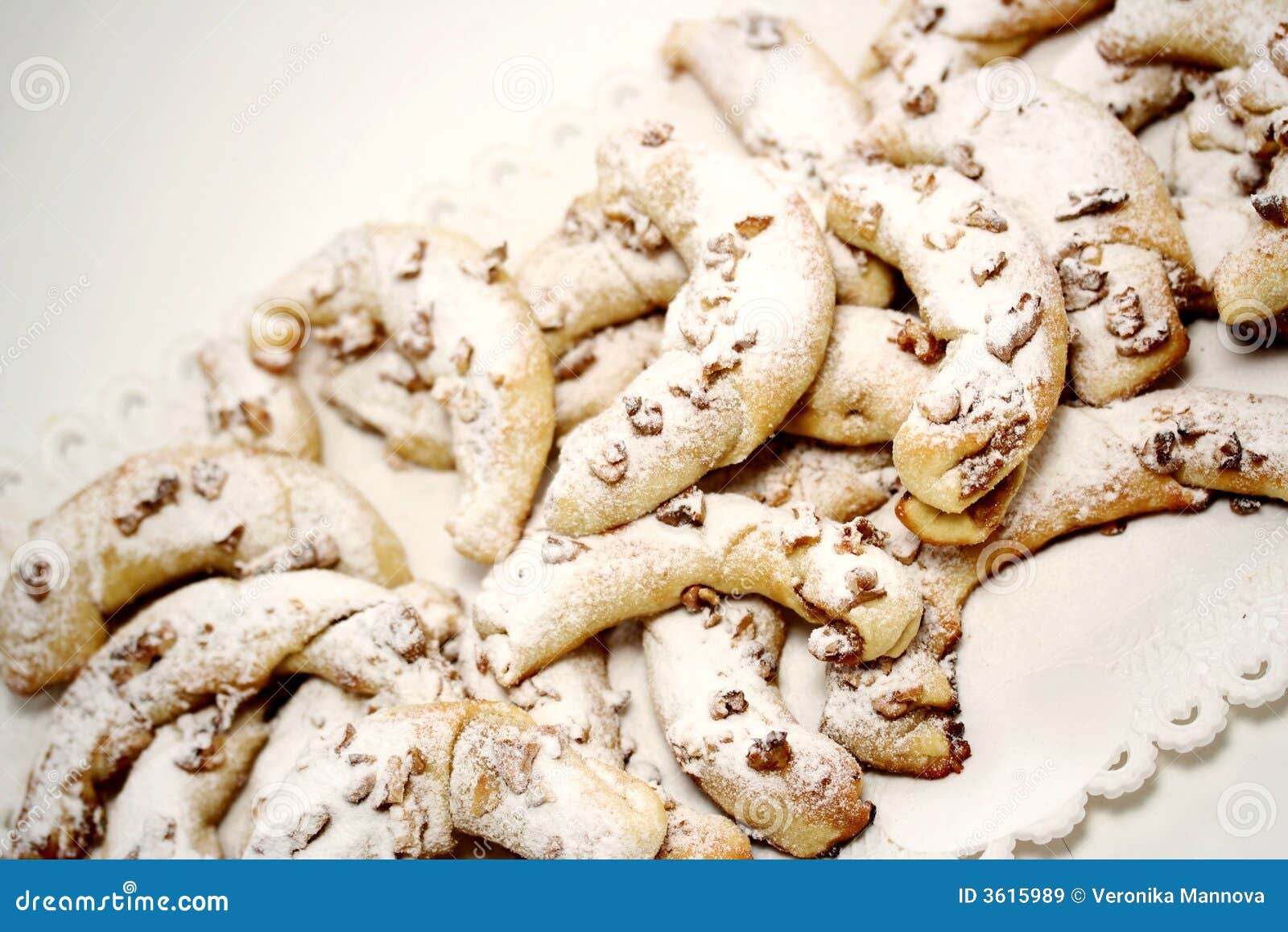 Baked Rolls stock image. Image of rolls, wallnut, sugar - 3615989