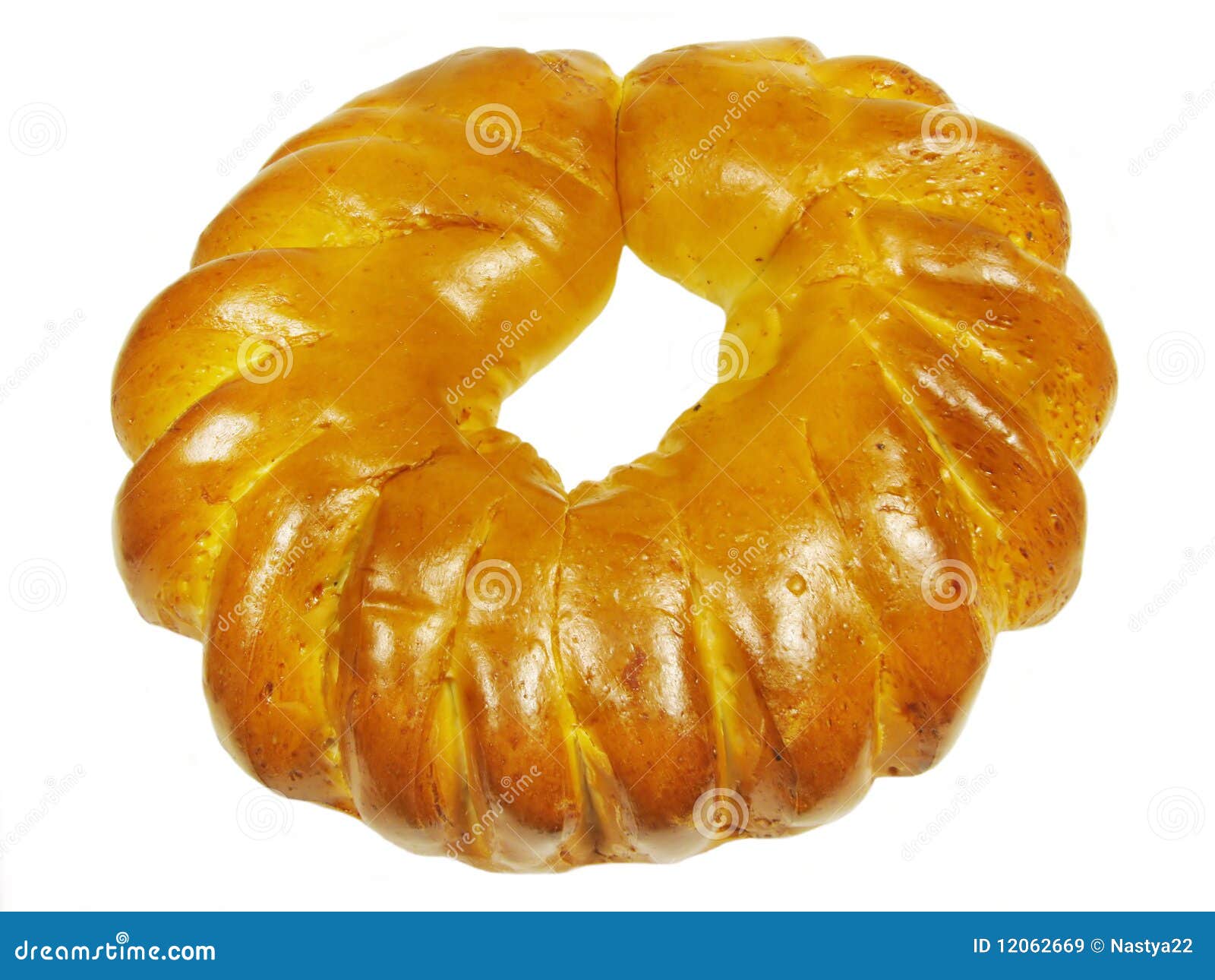 Baked round bun stock image. Image of brown, snack, bread - 12062669