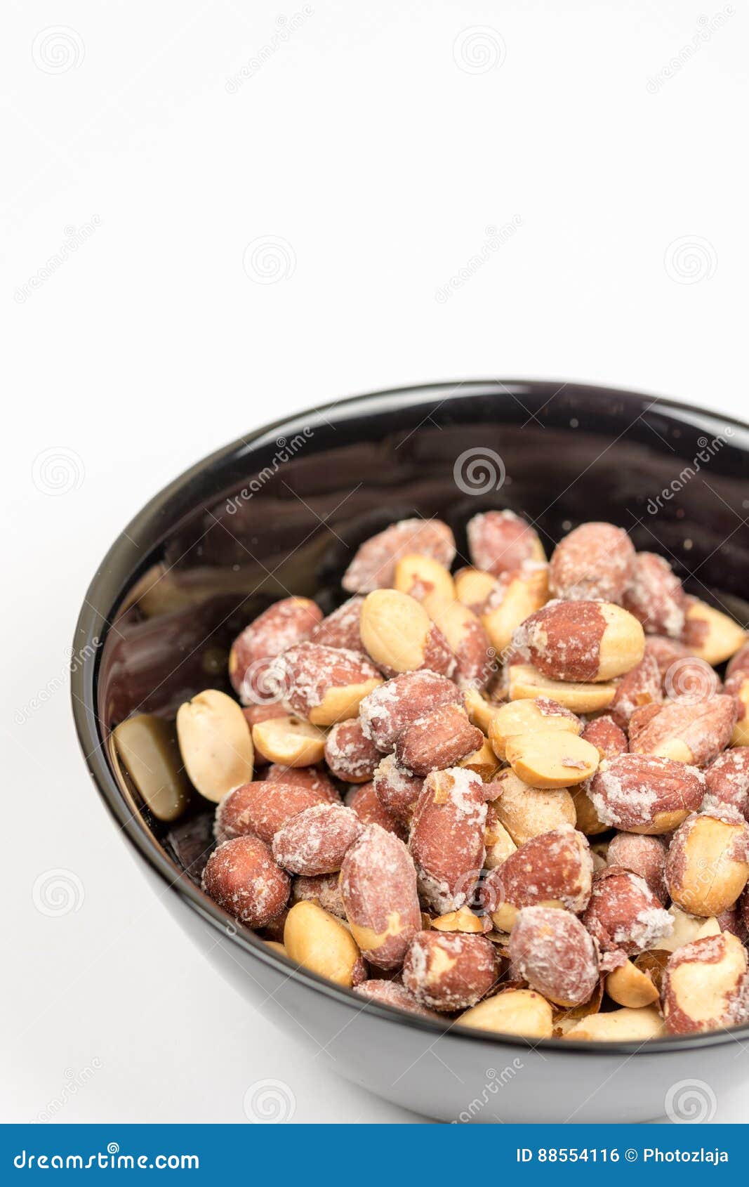 Baked Saulty Peanuts Served in the Bowl Stock Photo - Image of healthy ...