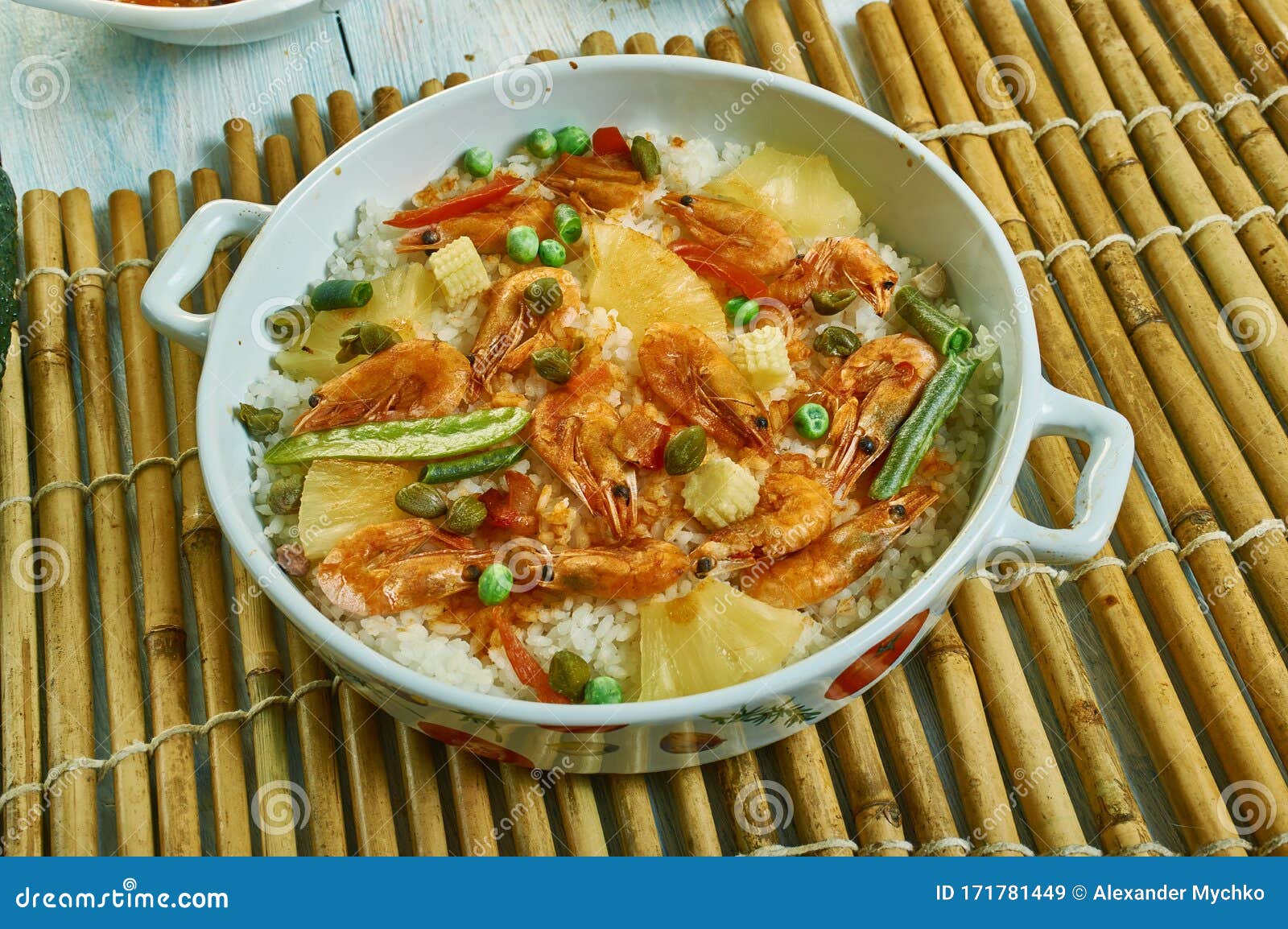 Baked Spanish risotto stock image. Image of dish, tomato - 171781449