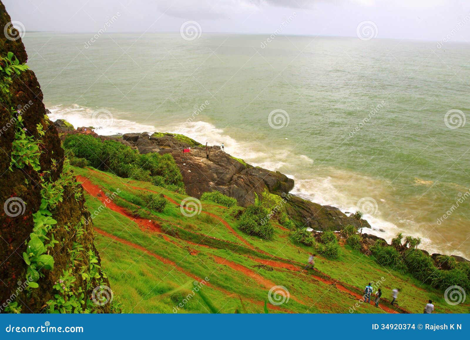 Bakel fort, Kerala,India editorial stock image. Image of ancient - 34920374