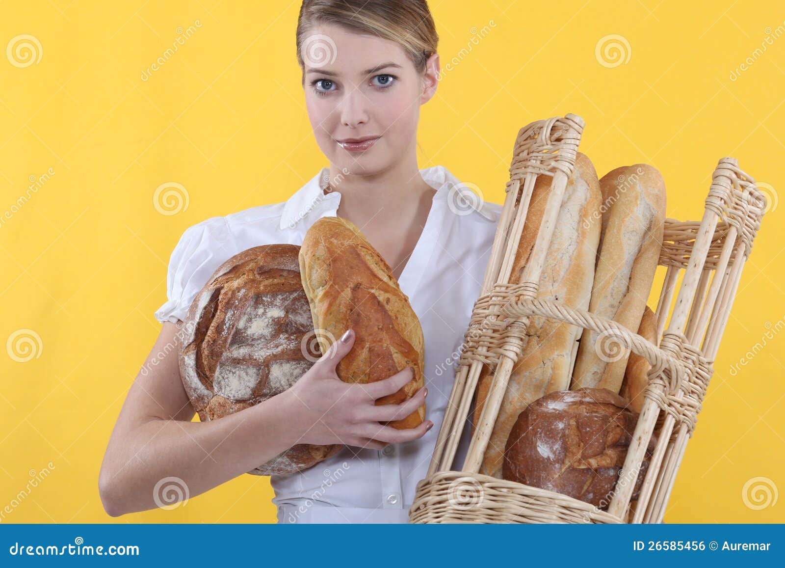 Baker stock photo. Image of lively, osier, baked, nutrition - 26585456