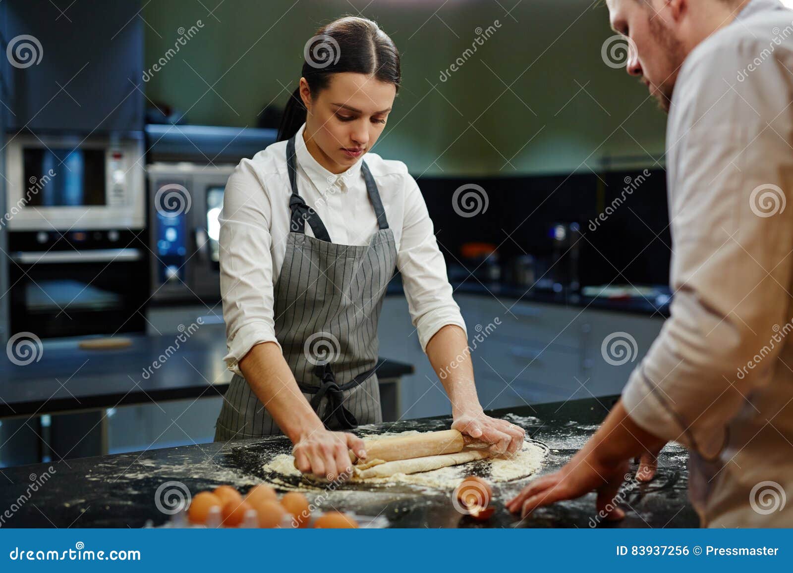 Baker course stock photo. Image of masterclass, bakery - 83937256