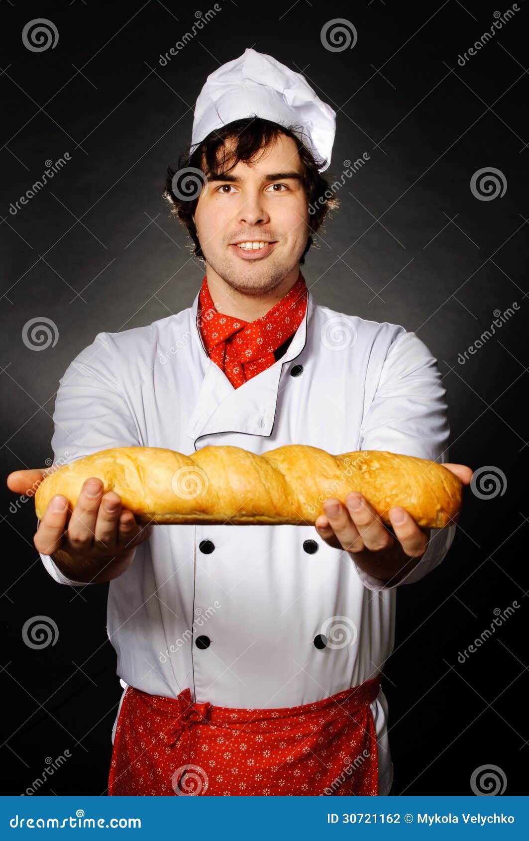 Baker stock photo. Image of food, adult, loaf, indoors - 30721162