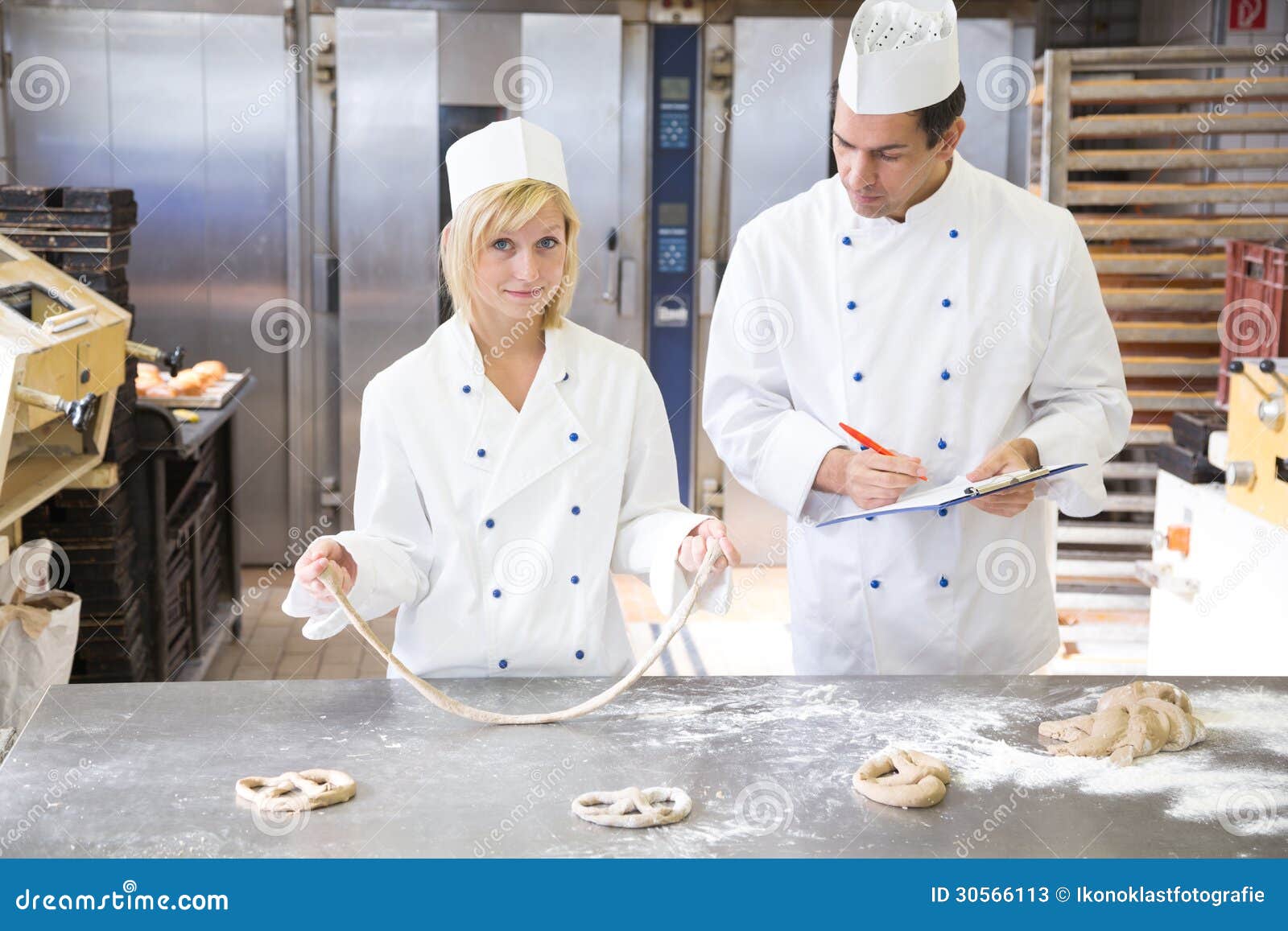 Baker Instructs Stock Photos - Free & Royalty-Free Stock Photos from ...
