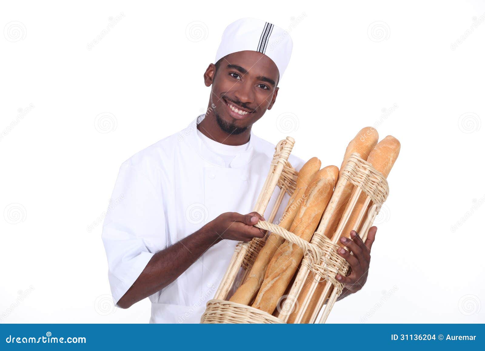 Baker smiling stock photo. Image of carrying, fresh, nutritious - 31136204