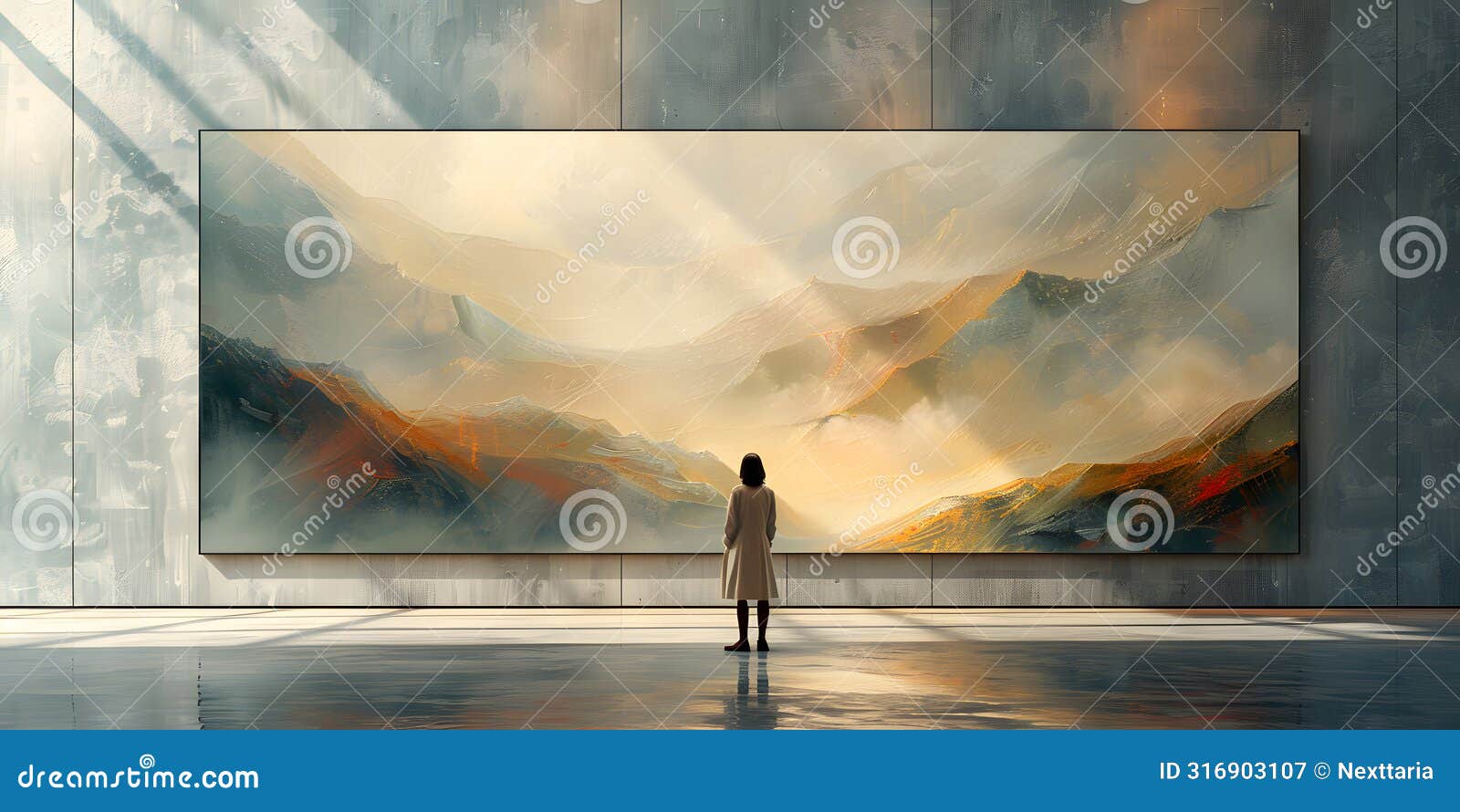 Baker Standing on Minimalist Canvas Background for Graphic Design ...