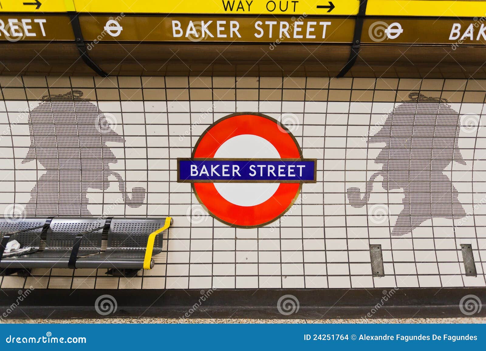 Baker Street and Sherlock Holmes Editorial Stock Image - Image of pipe ...