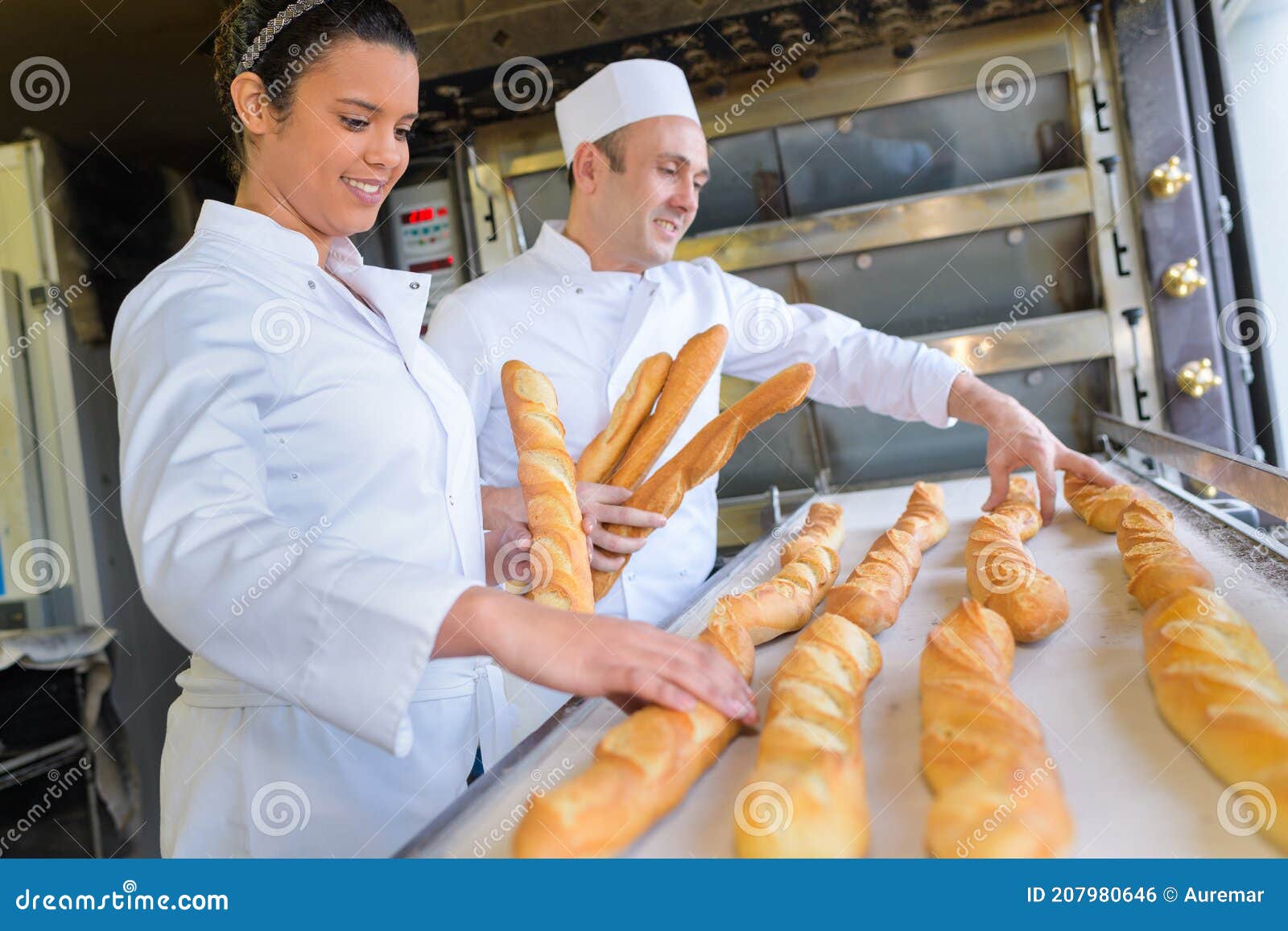 Baker at work stock photo. Image of prepare, homemade - 207980646